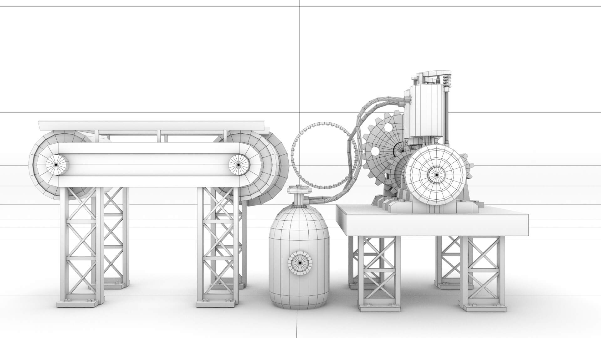 laos Rigging Mechanical - 3D Model by LAOMUSIC ARTS