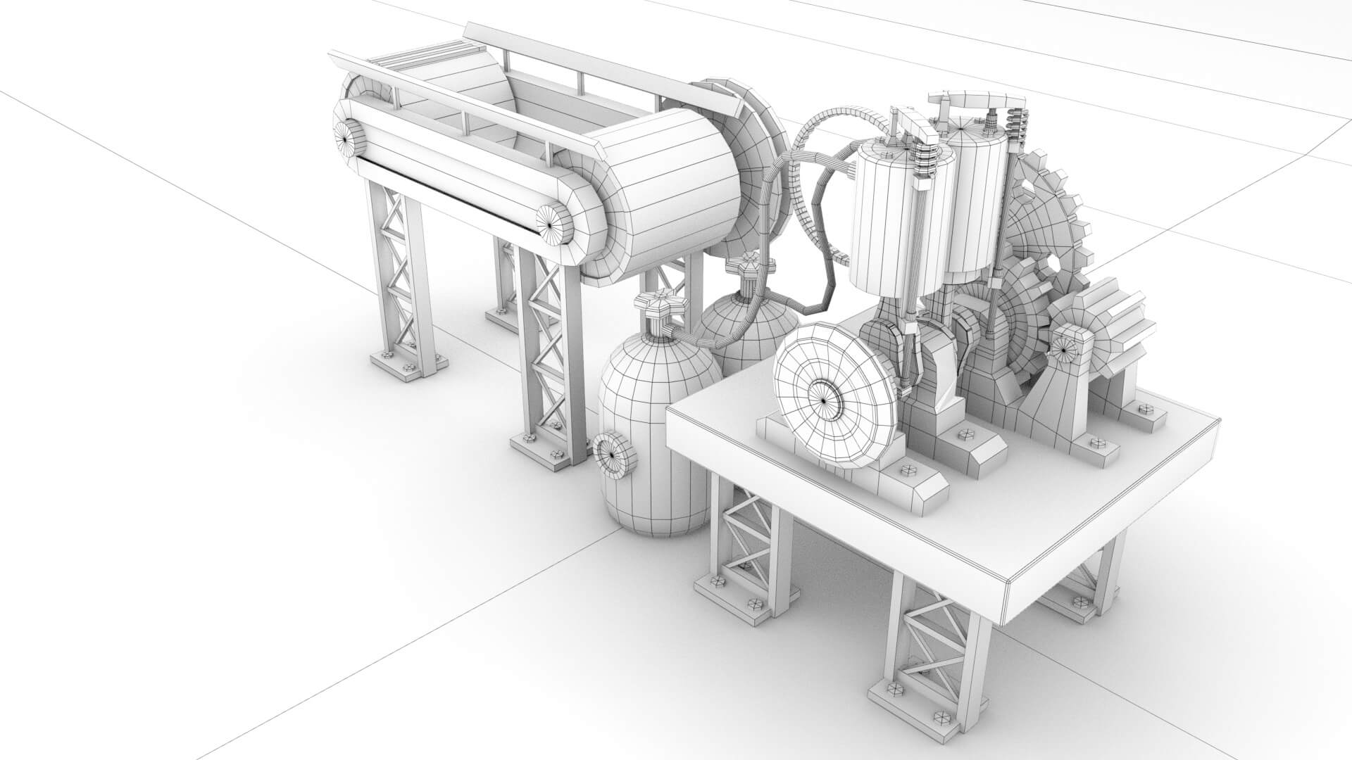 laos Rigging Mechanical - 3D Model by LAOMUSIC ARTS