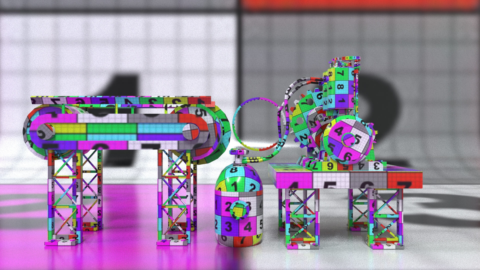 laos Rigging Mechanical - 3D Model by LAOMUSIC ARTS