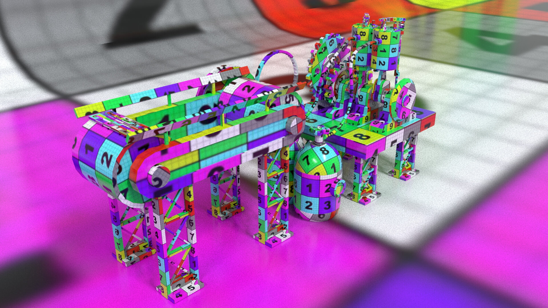 laos Rigging Mechanical - 3D Model by LAOMUSIC ARTS