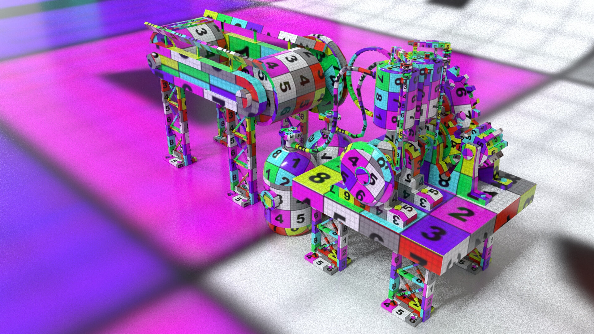 laos Rigging Mechanical - 3D Model by LAOMUSIC ARTS