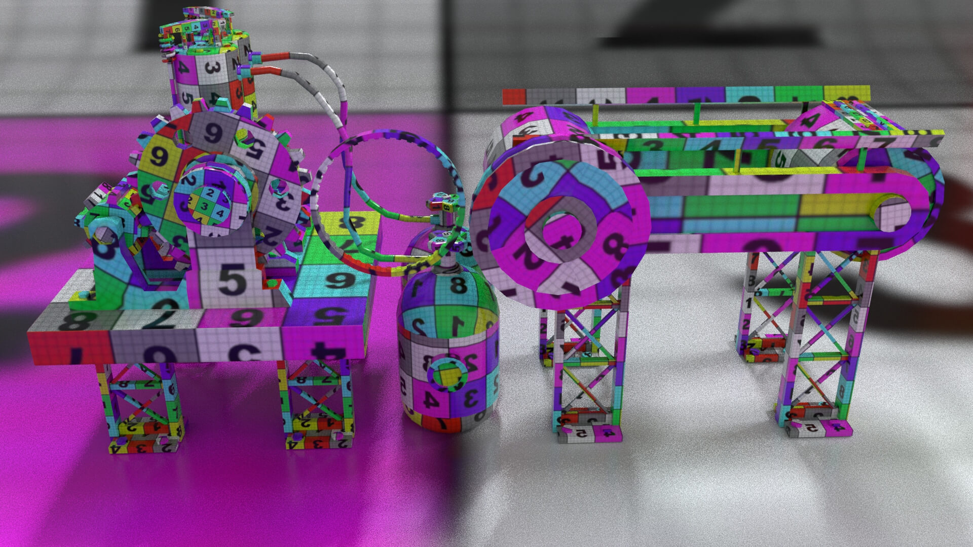 laos Rigging Mechanical - 3D Model by LAOMUSIC ARTS