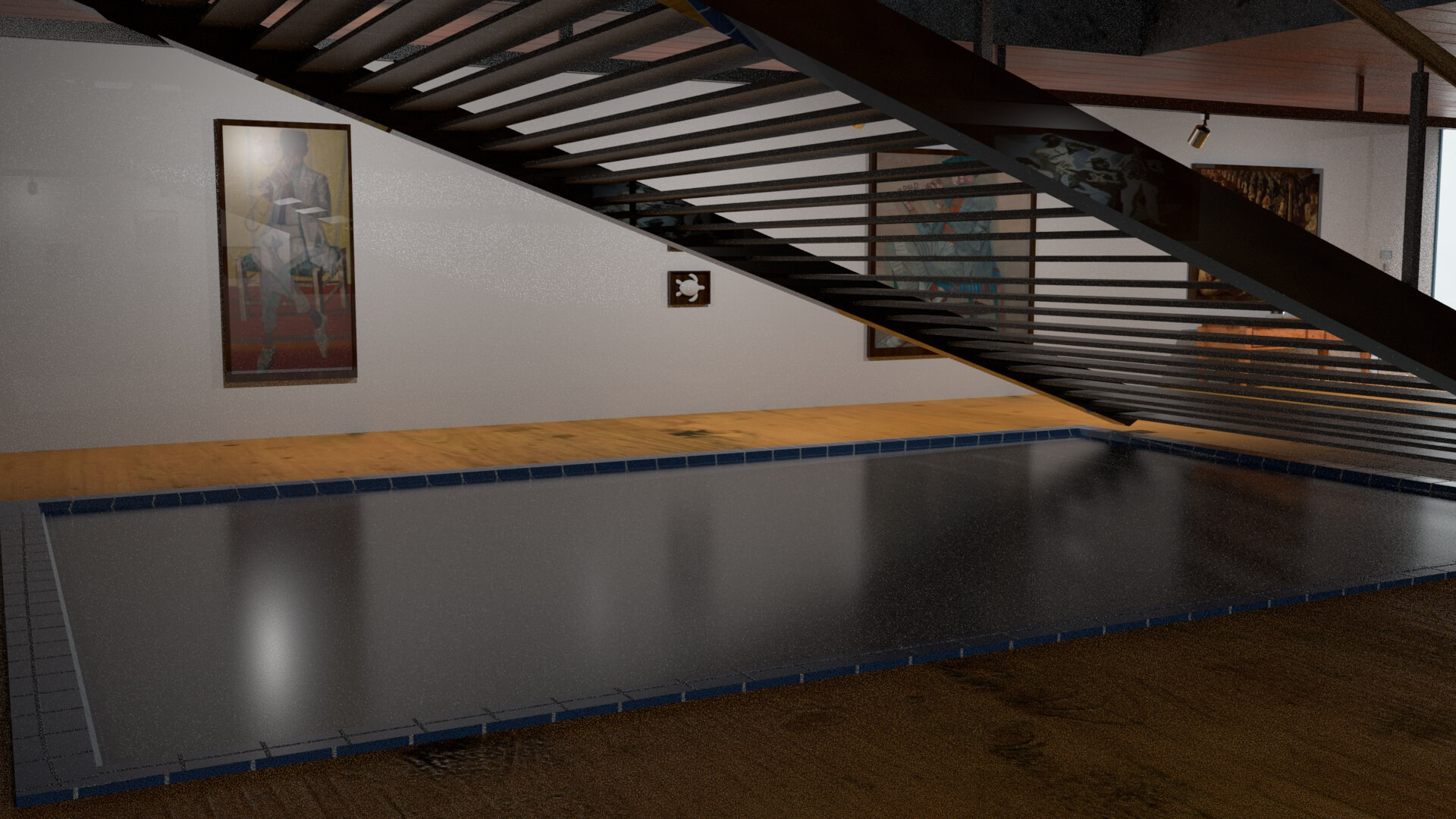 laos RJ interior - 3D Model by LAOMUSIC ARTS