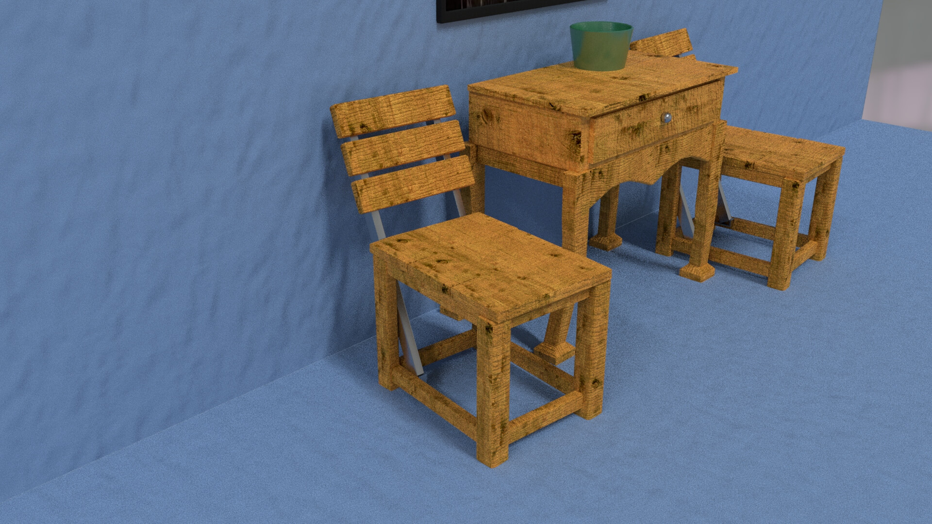 laos RJ table - 3D Model by LAOMUSIC ARTS