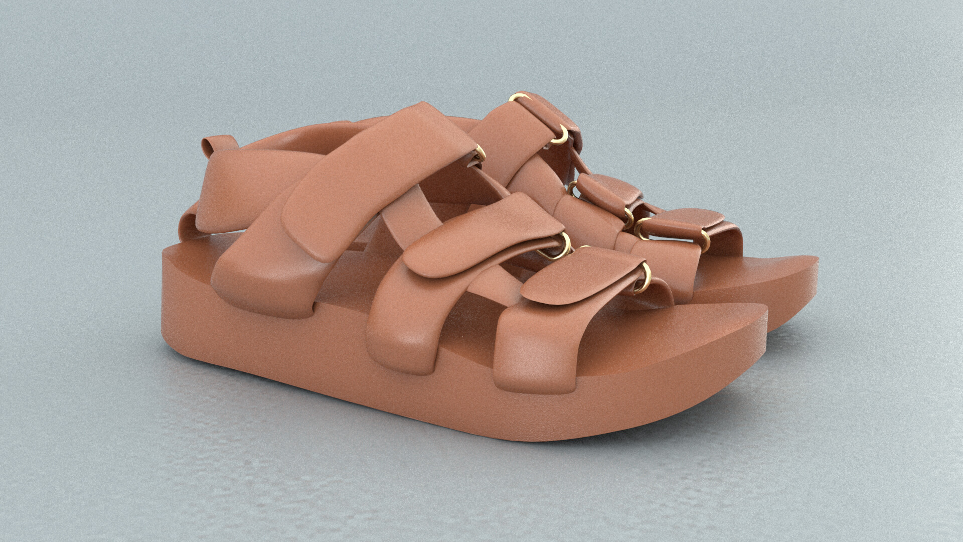 laos Sandals - 3D Model by LAOMUSIC ARTS