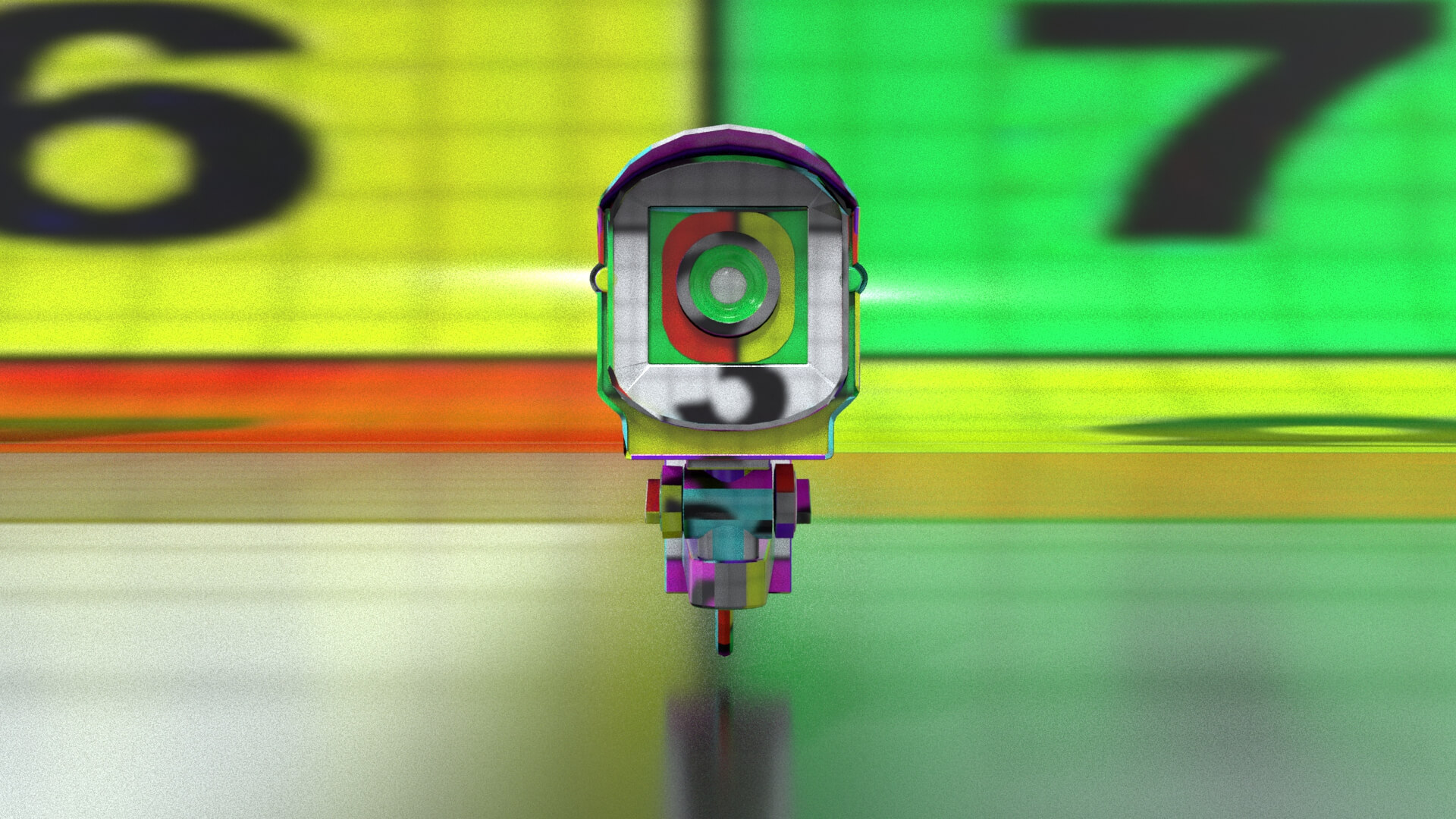 laos Security Camera - 3D Model by LAOMUSIC ARTS