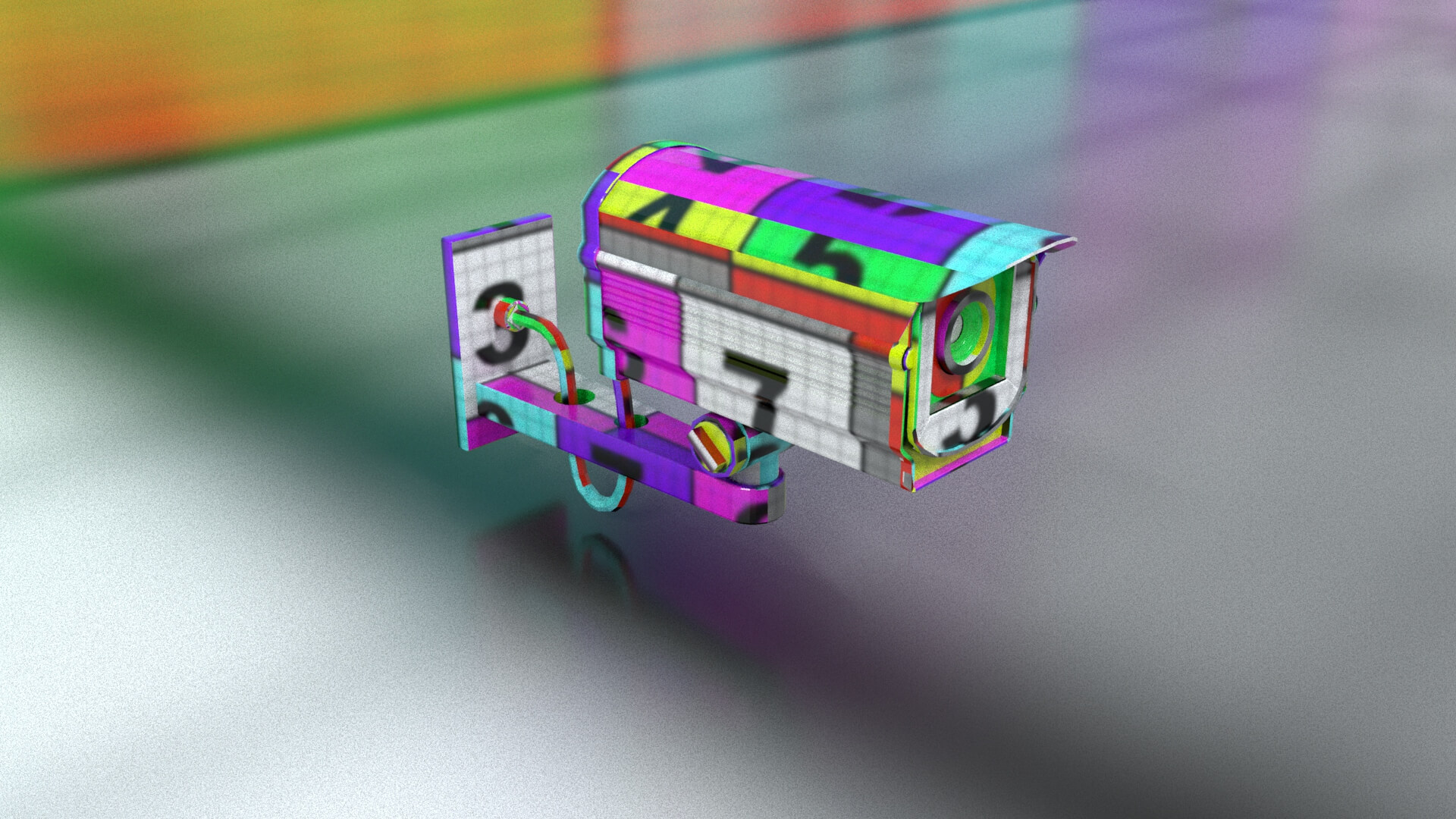 laos Security Camera - 3D Model by LAOMUSIC ARTS