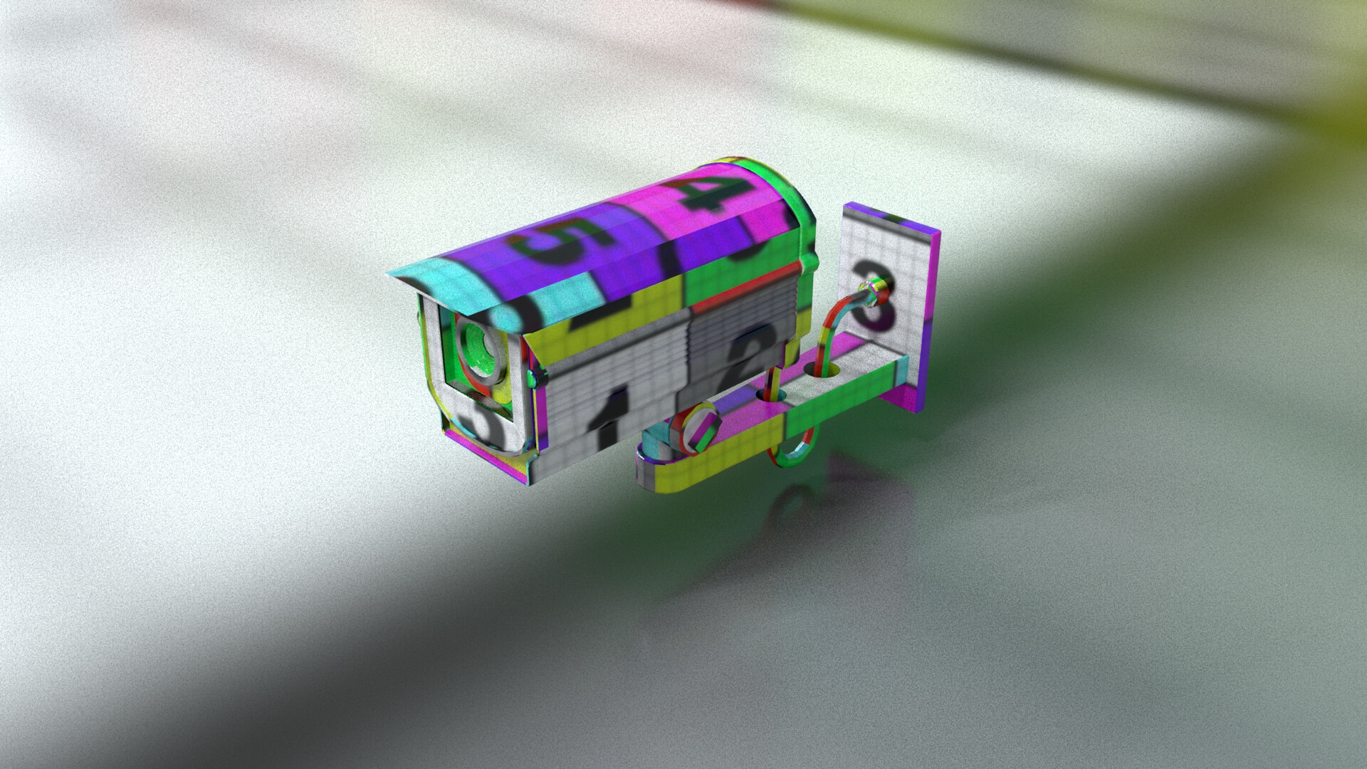 laos Security Camera - 3D Model by LAOMUSIC ARTS