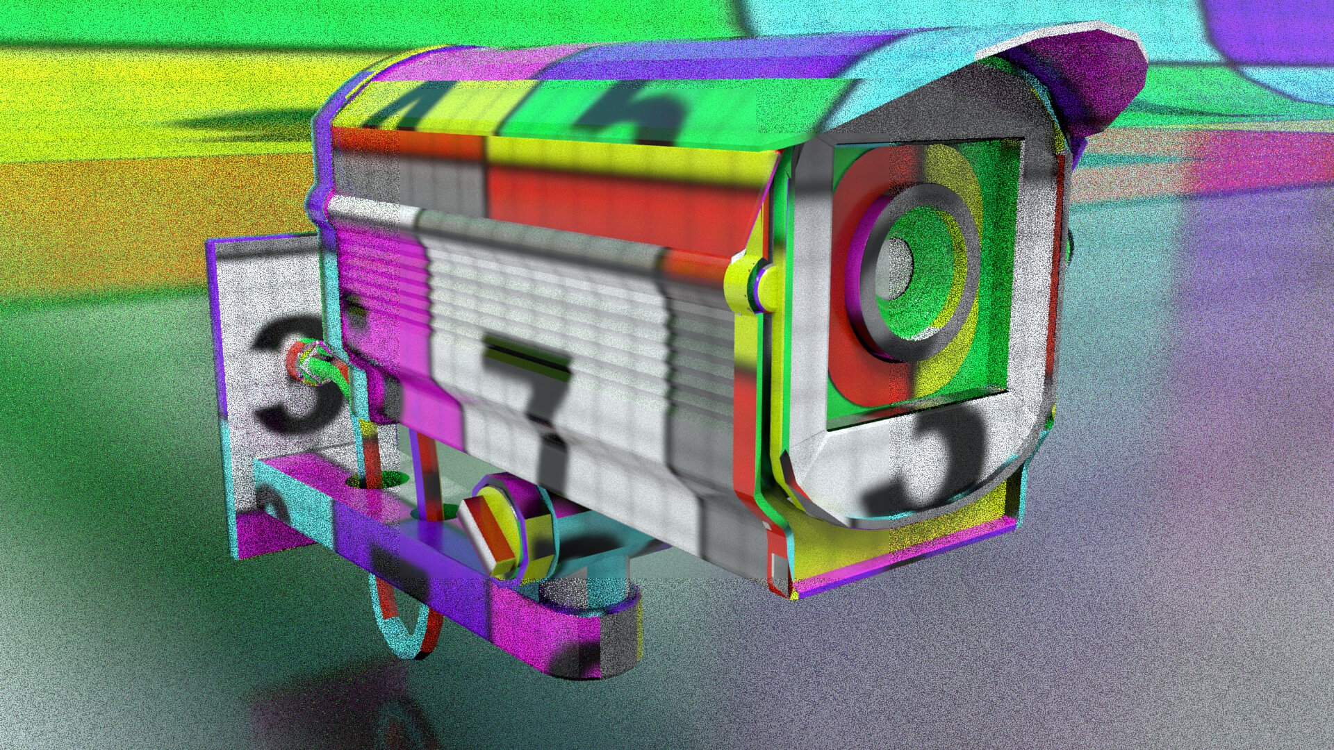 laos Security Camera - 3D Model by LAOMUSIC ARTS