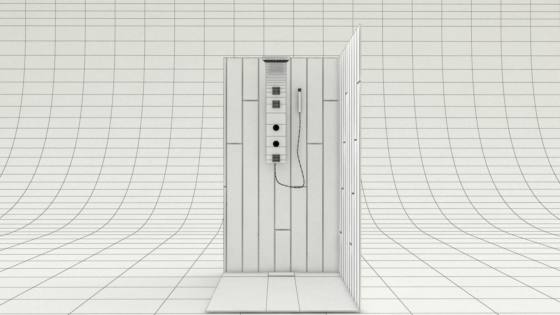 laos Shower Cabin - 3D Model by LAOMUSIC ARTS