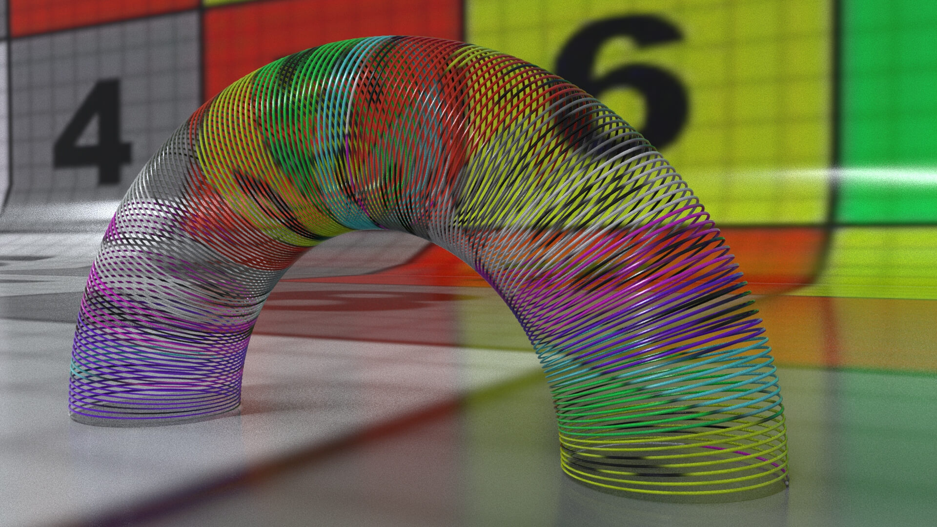 laos Slinky Spring Toy - 3D Model by LAOMUSIC ARTS