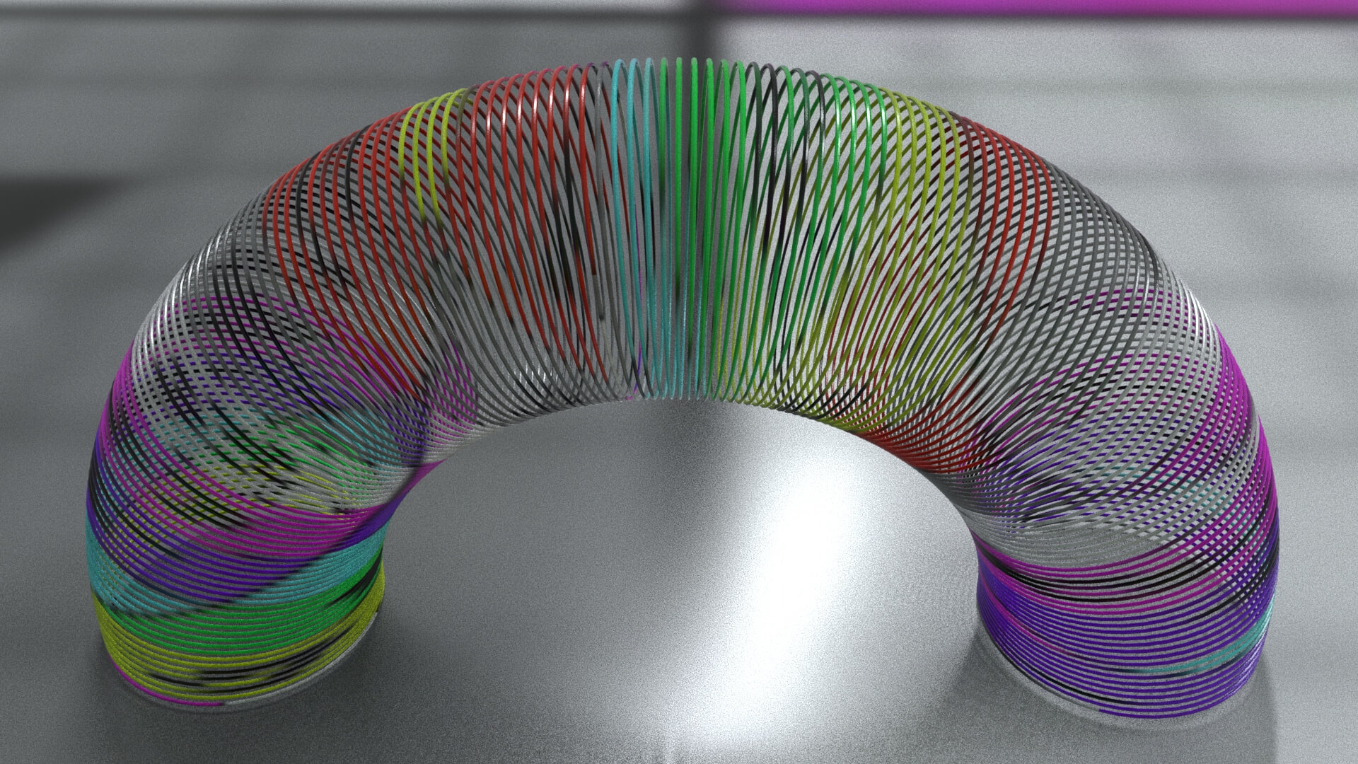 laos Slinky Spring Toy - 3D Model by LAOMUSIC ARTS