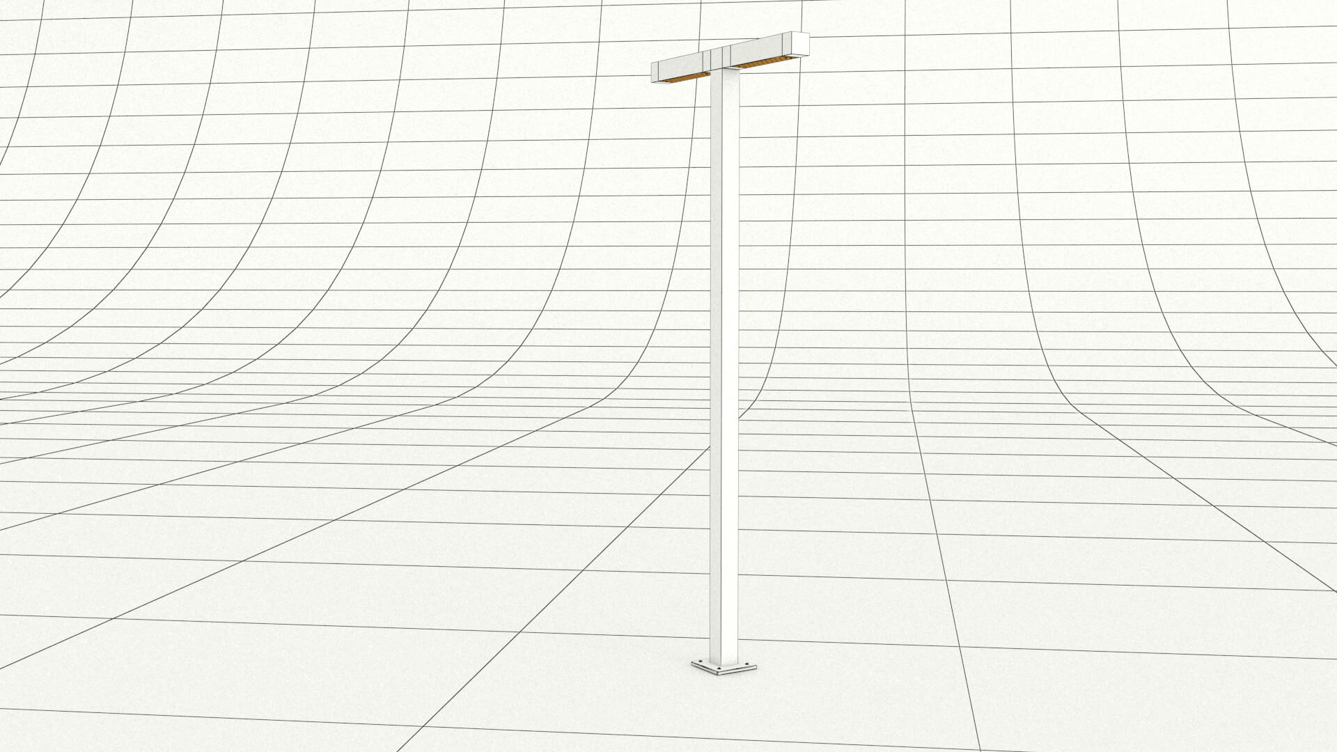 laos Square Street Light - 3D Model by LAOMUSIC ARTS