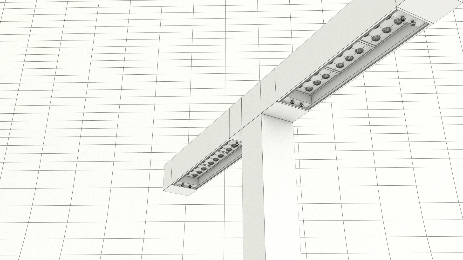 laos Square Street Light - 3D Model by LAOMUSIC ARTS