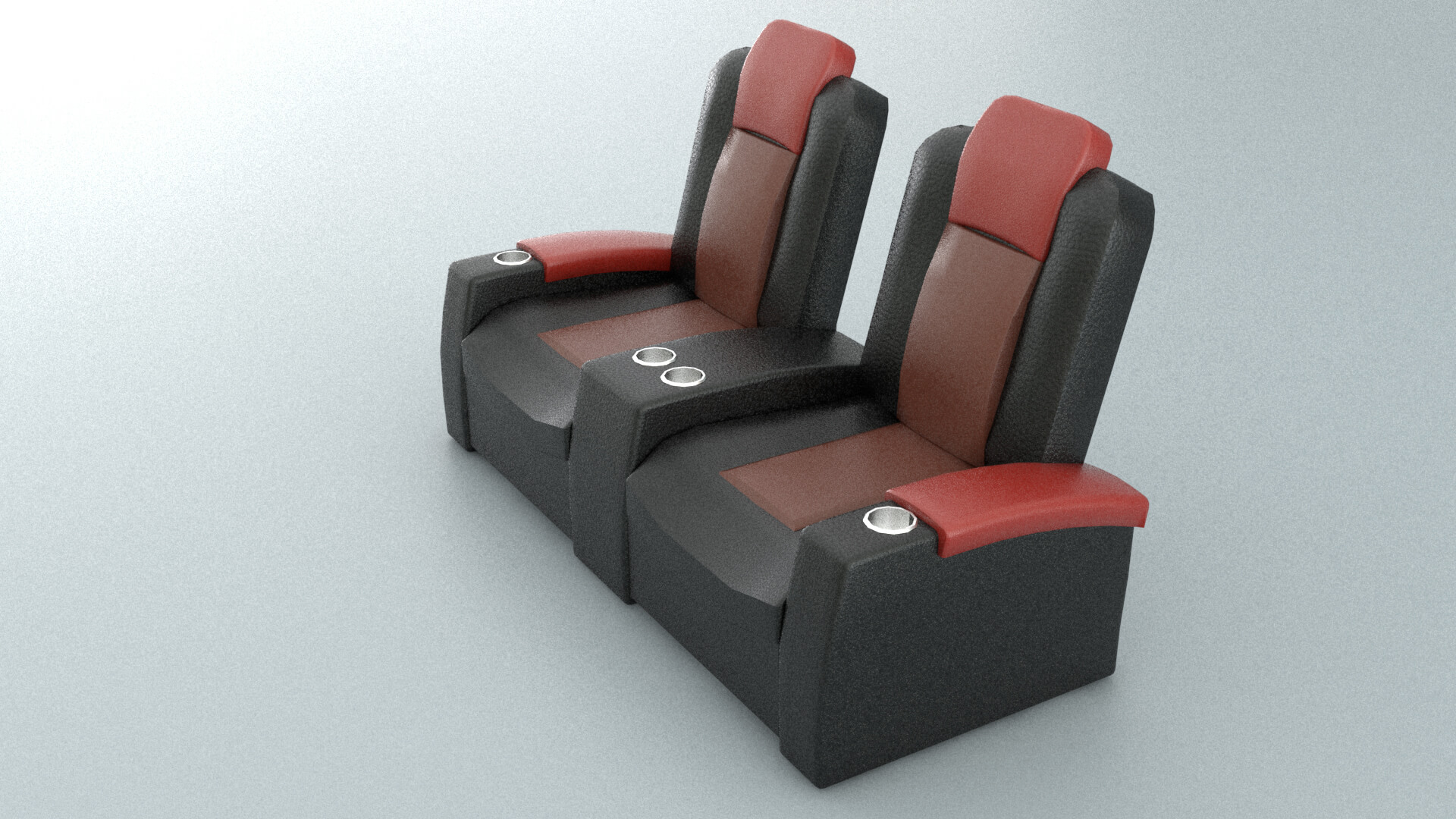 Laos Stalls/Cinema/Theater Chairs - 3D Model by LAOMUSIC ARTS