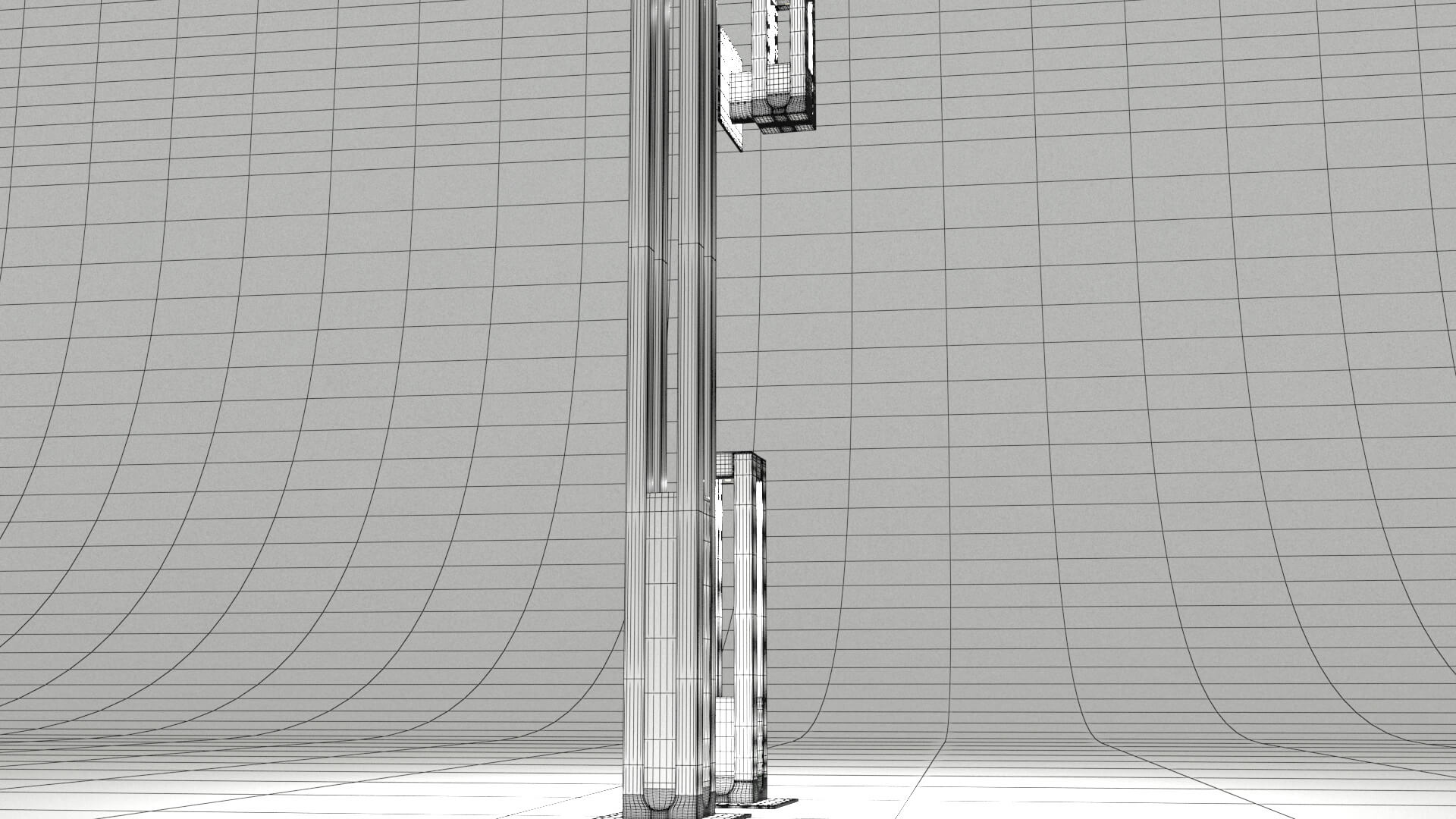 laos Street Light Concept - 3D Model by LAOMUSIC ARTS