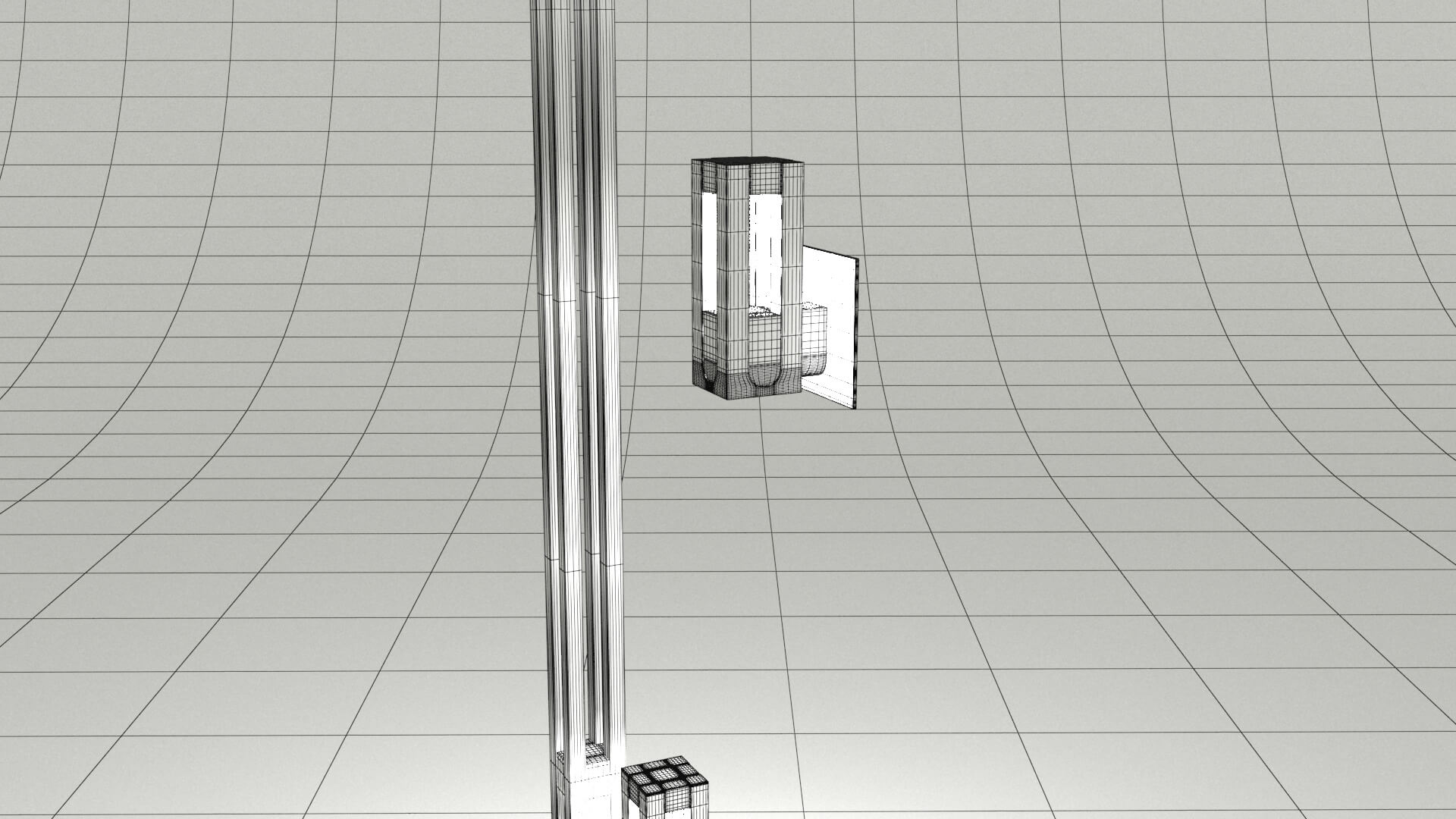laos Street Light Concept - 3D Model by LAOMUSIC ARTS