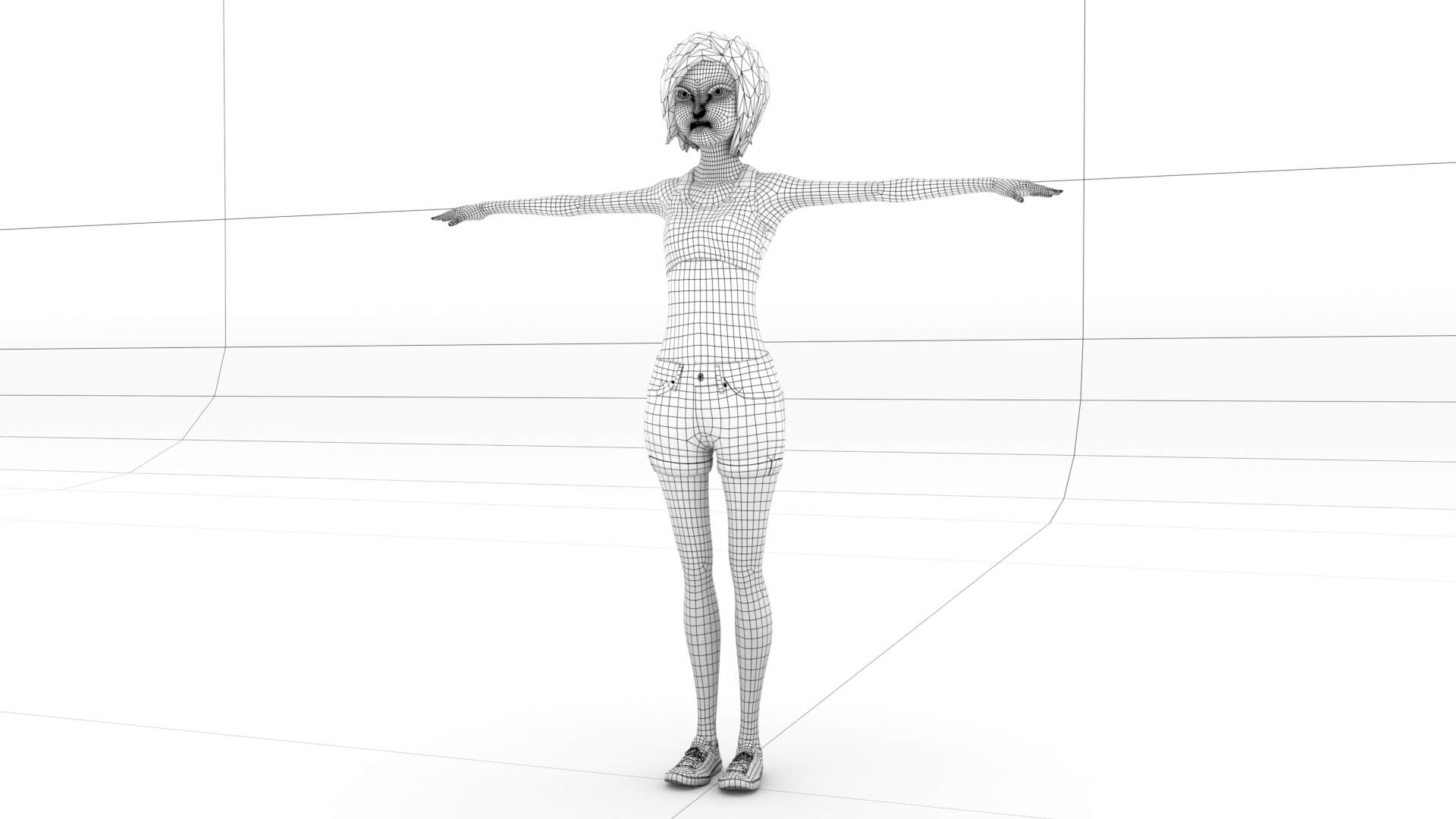 Laos Suicide Girl 3d Model By Laomusic Arts