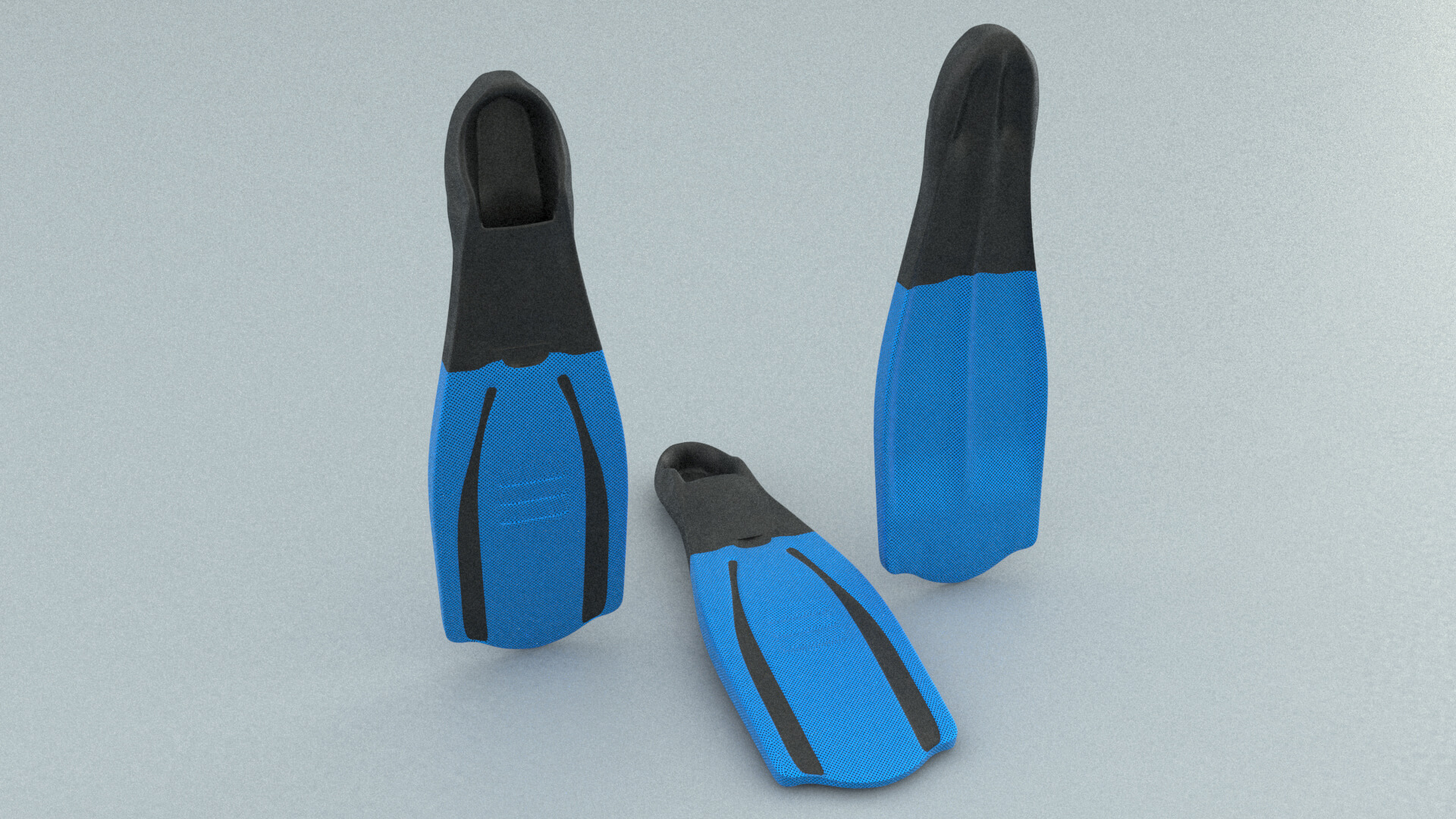 laos Swimming fins - 3D Model by LAOMUSIC ARTS