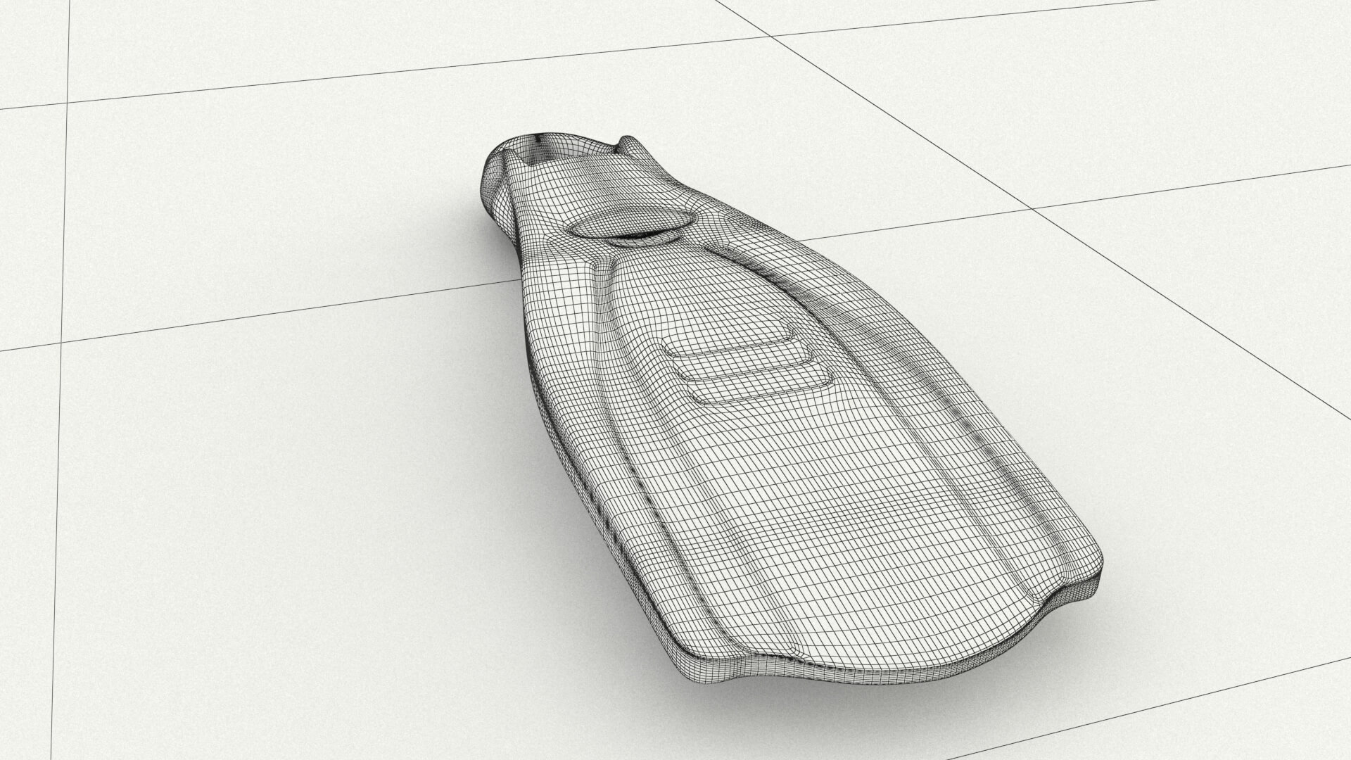 laos Swimming fins - 3D Model by LAOMUSIC ARTS