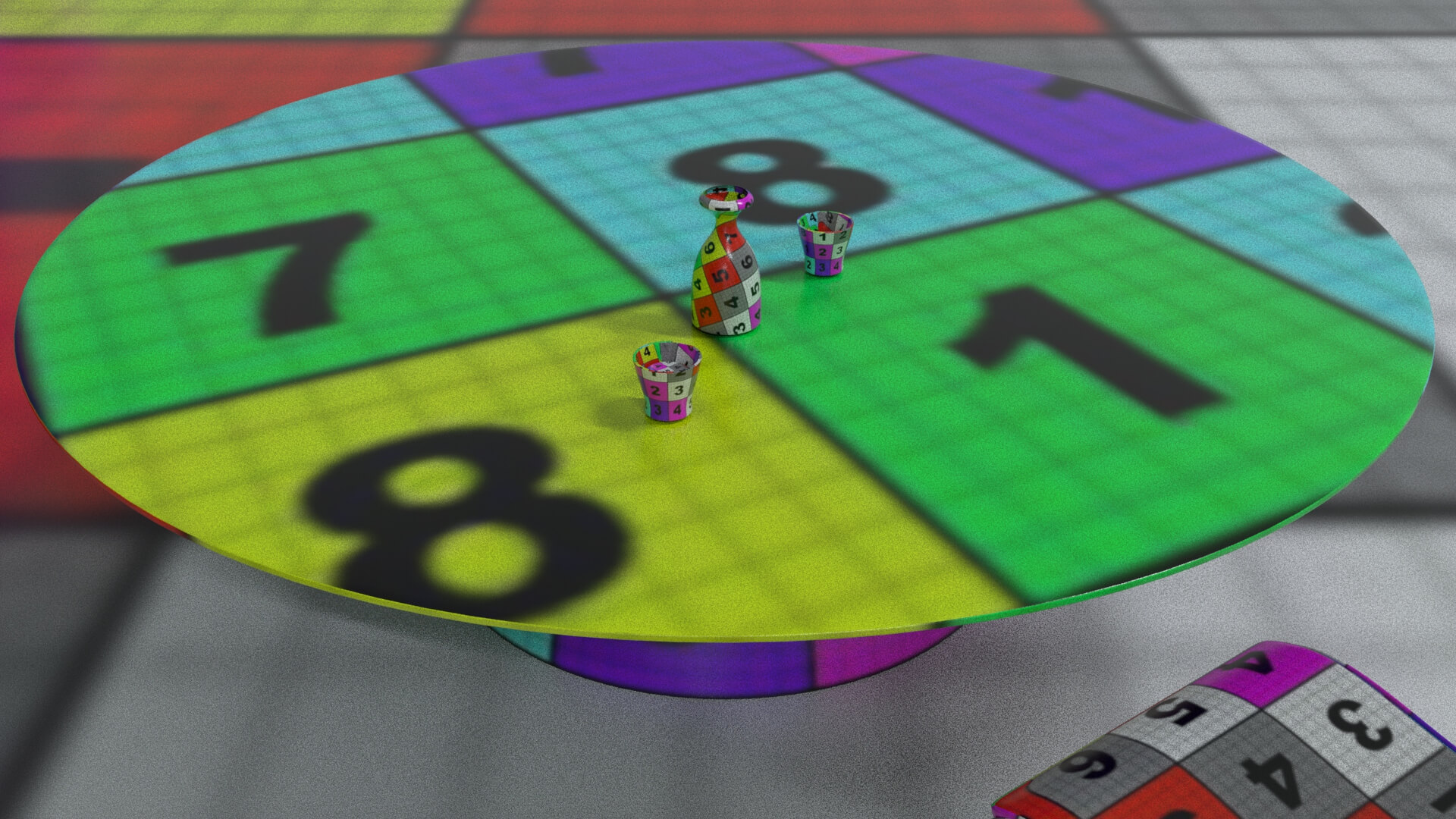 laos Table Concept - 3D Model by LAOMUSIC ARTS
