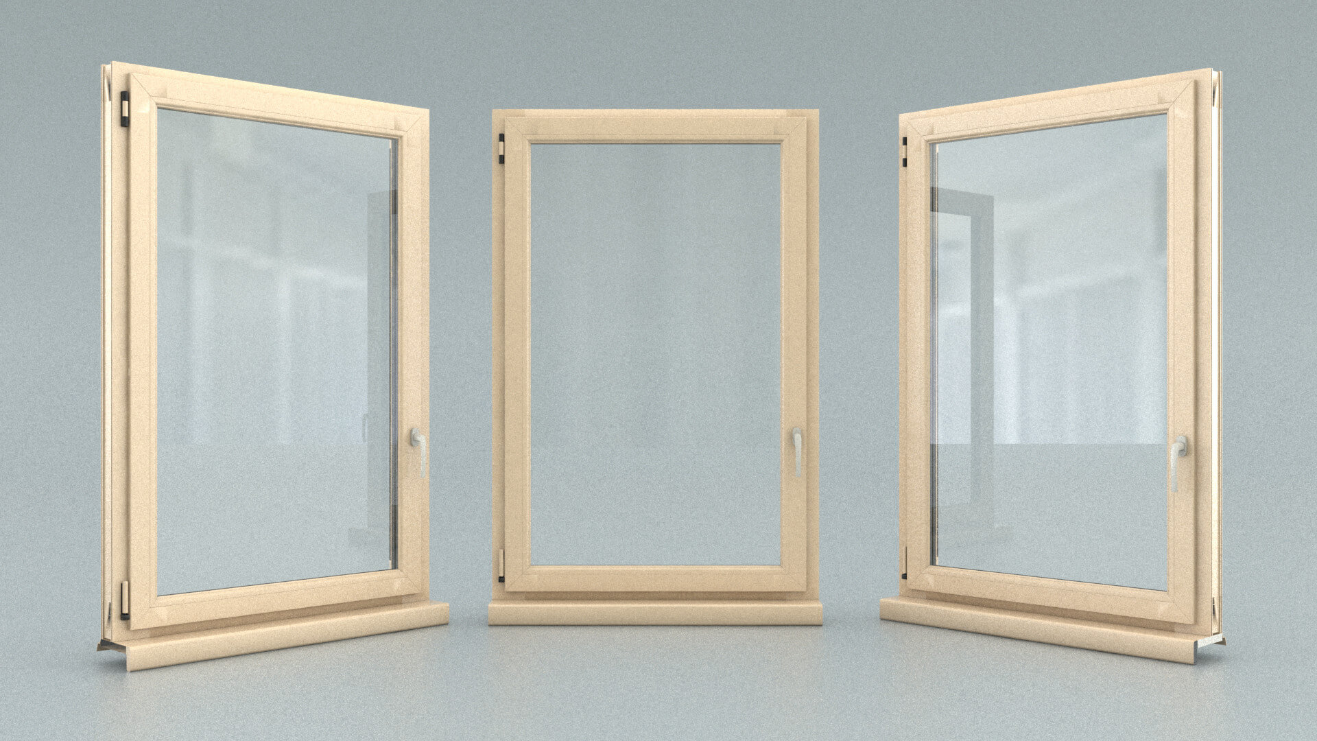 laos uPVC Window - 3D Model by LAOMUSIC ARTS