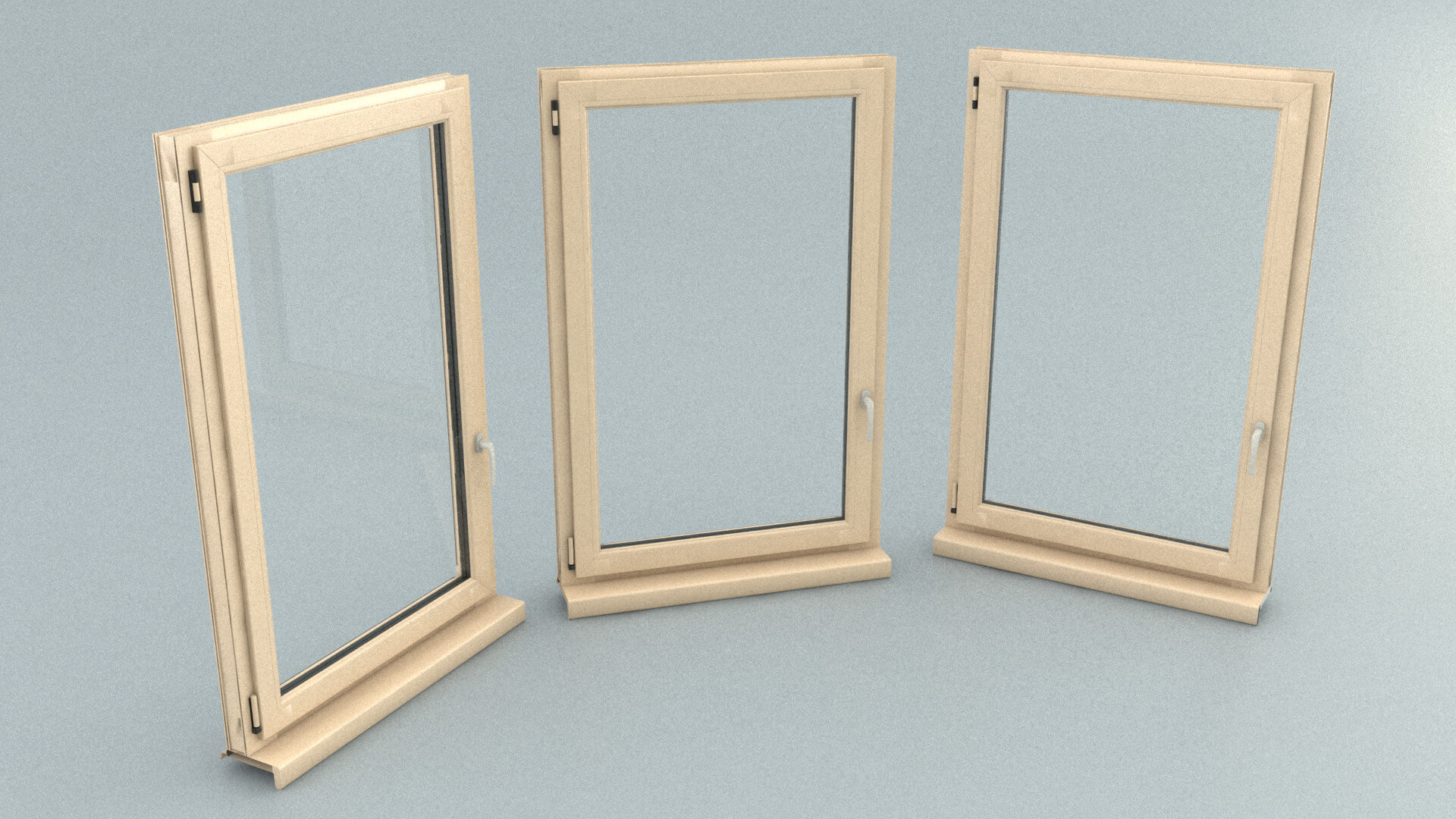 laos uPVC Window - 3D Model by LAOMUSIC ARTS