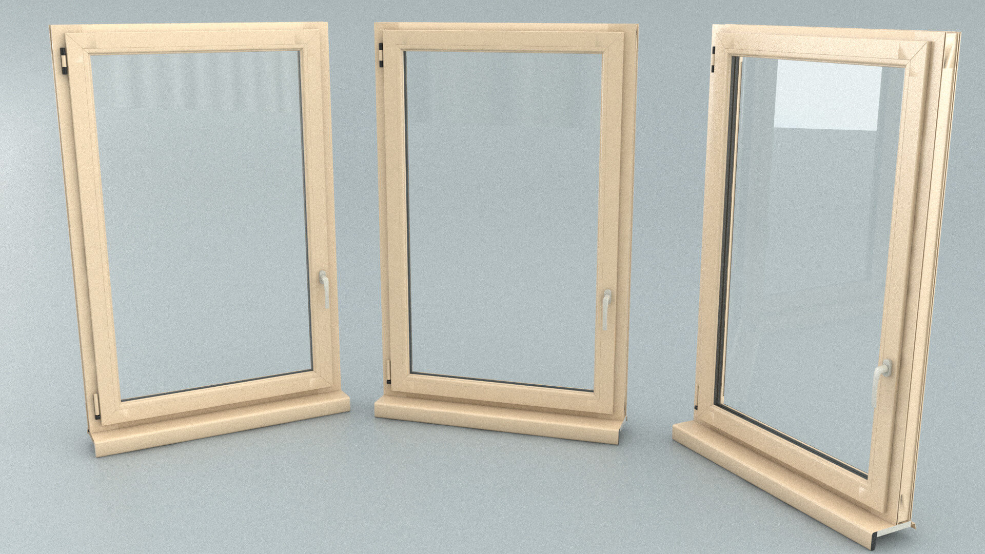 laos uPVC Window - 3D Model by LAOMUSIC ARTS