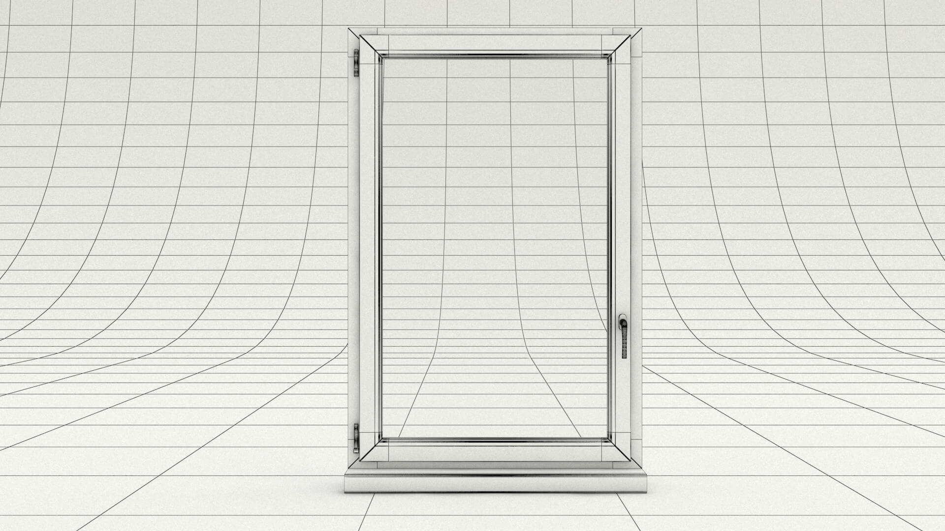 laos uPVC Window - 3D Model by LAOMUSIC ARTS