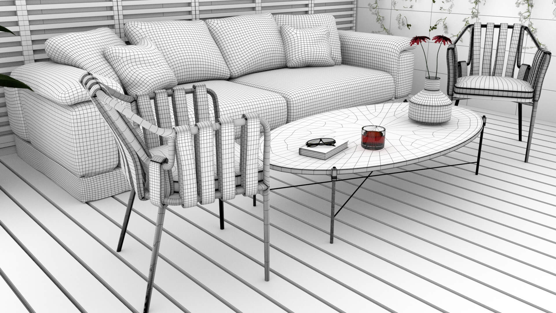 laos Varanda Archviz - 3D Model by LAOMUSIC ARTS