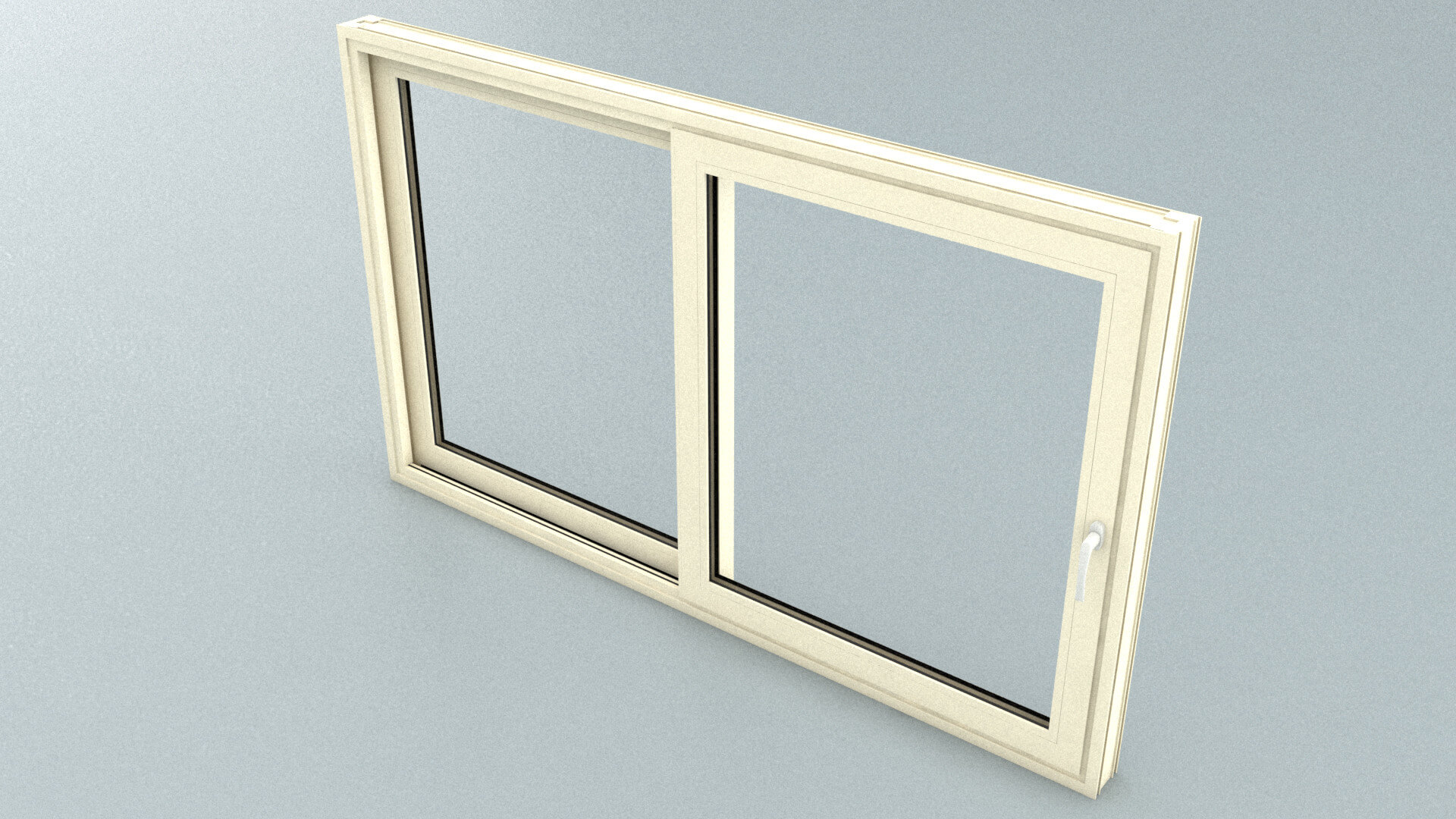 laos Aluminum Window - 3D Model by LAOMUSIC ARTS