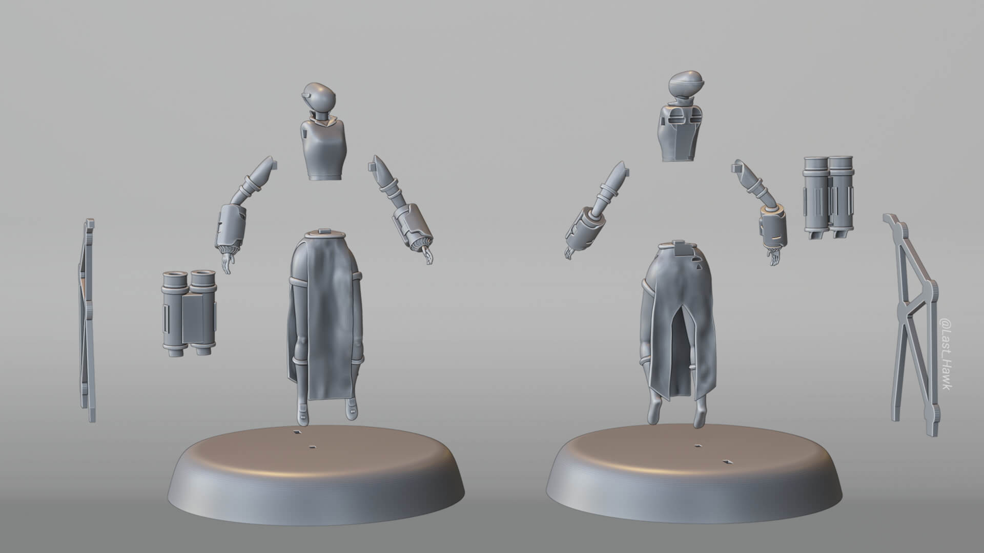 Artificer Risk Of Rain 2 3d Model By Lasthawk 
