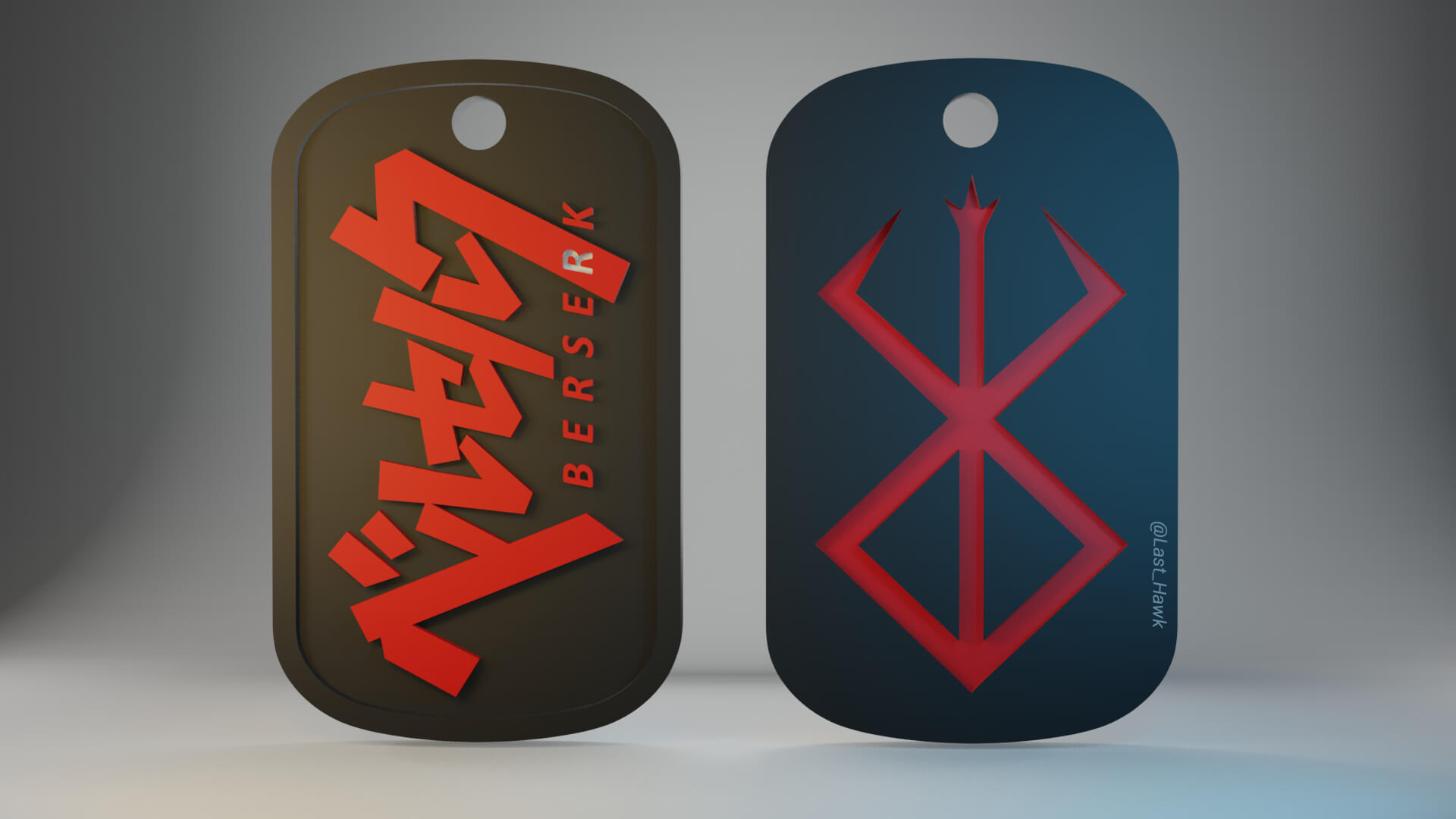 Berserk Keychain - Free 3D Model by Last_Hawk