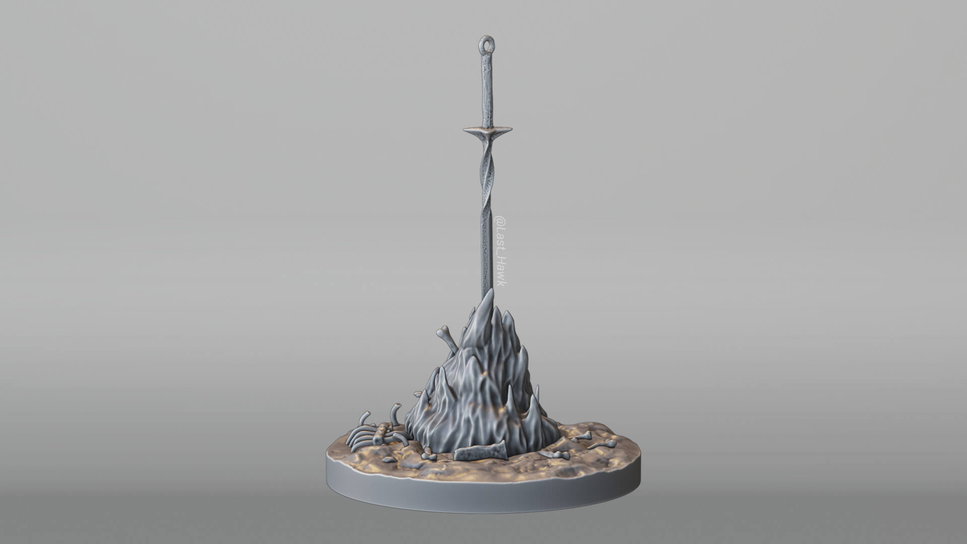 Dark Souls Bonfire Animation
