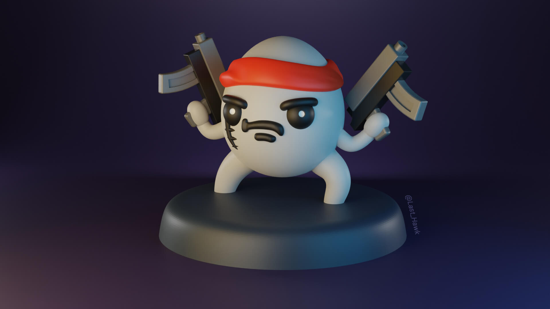 Brotato With Smgs - 3D Model by Last_Hawk