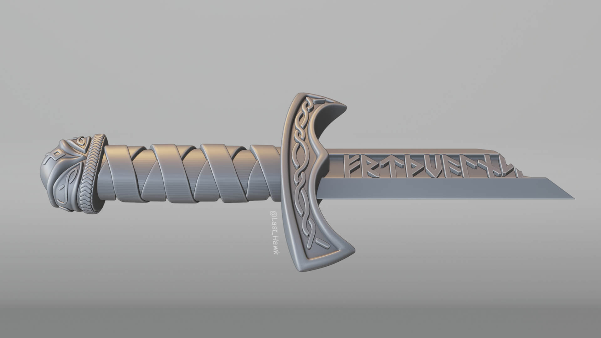 Cosplay Broken Nord Sword - 3D Model by Last_Hawk