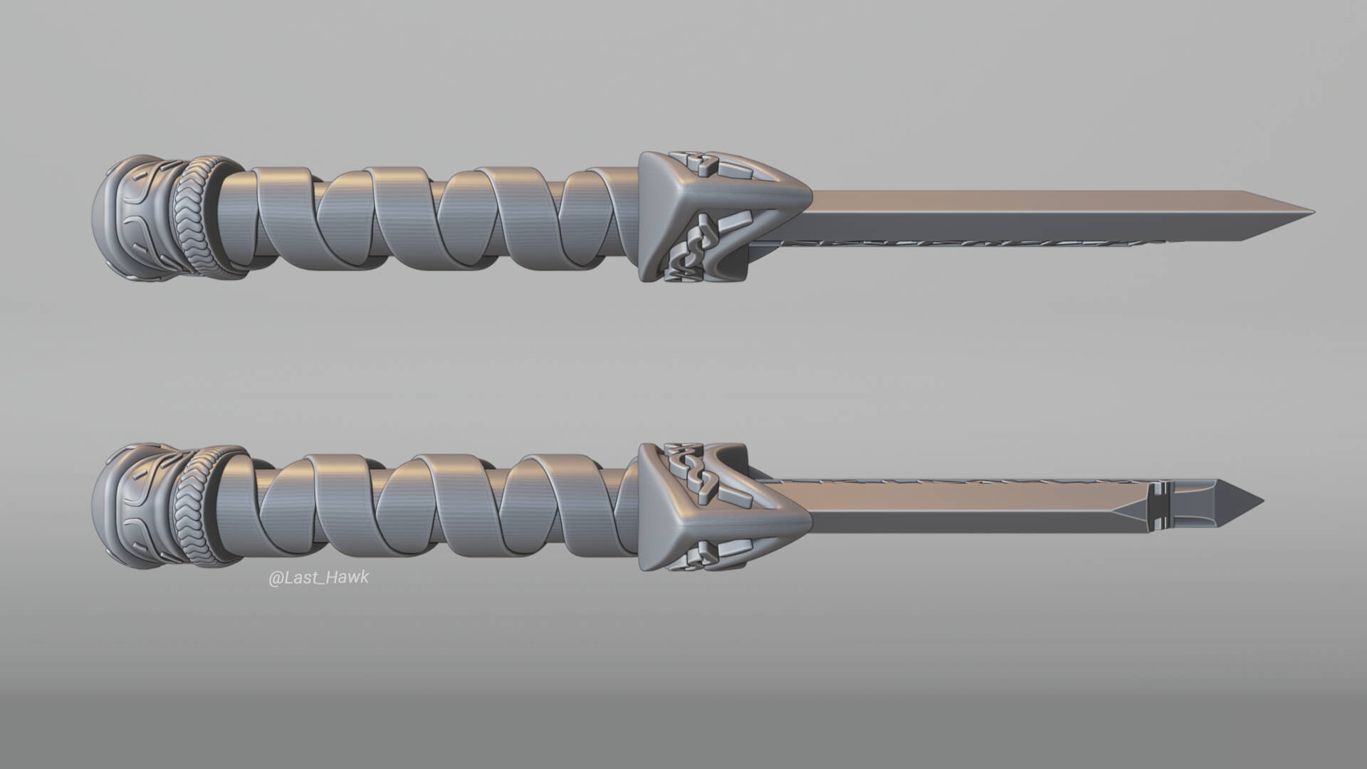 Cosplay Broken Nord Sword - 3D Model by Last_Hawk