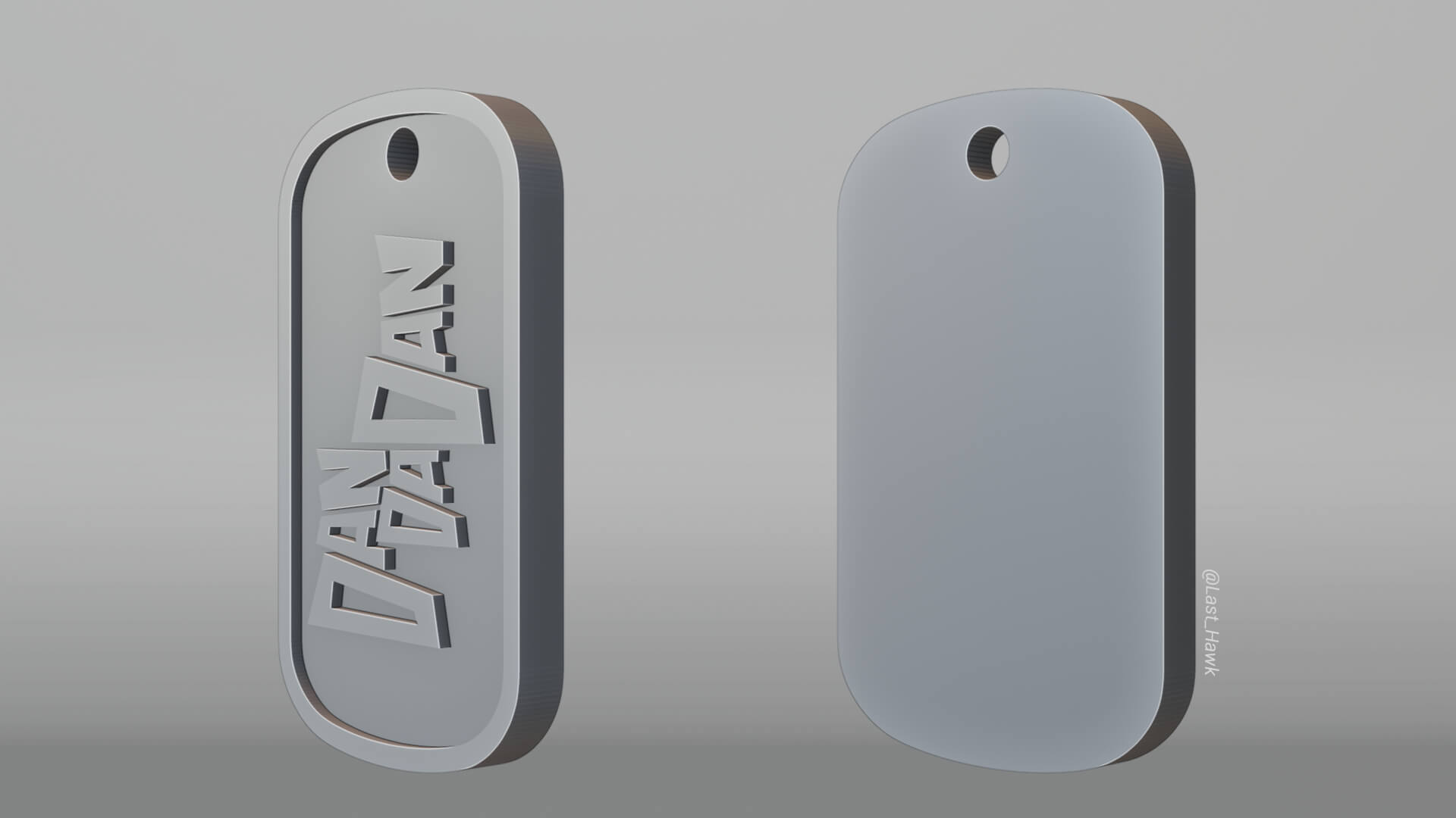 Dandadan Keychain - Free 3D Model by Last_Hawk