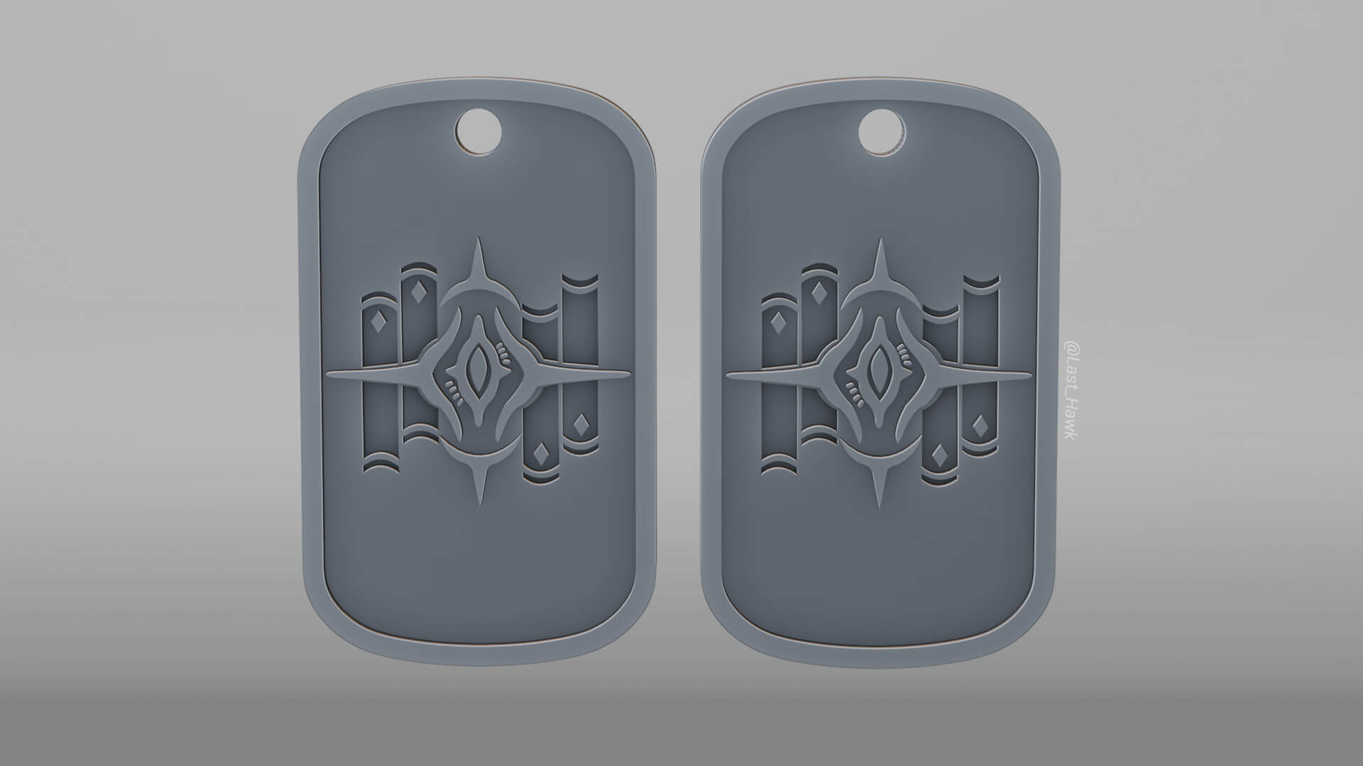 Erudition Dogtag Honkai Star Rail - 3D Print Model by Last_Hawk