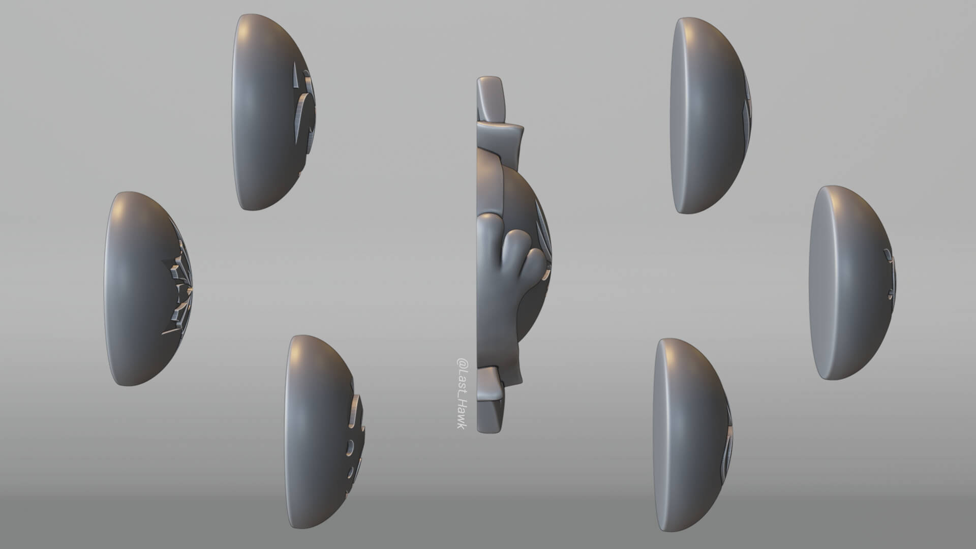 Fontaine Vision Eye of God Genshin Impact - 3D Model by Last_Hawk