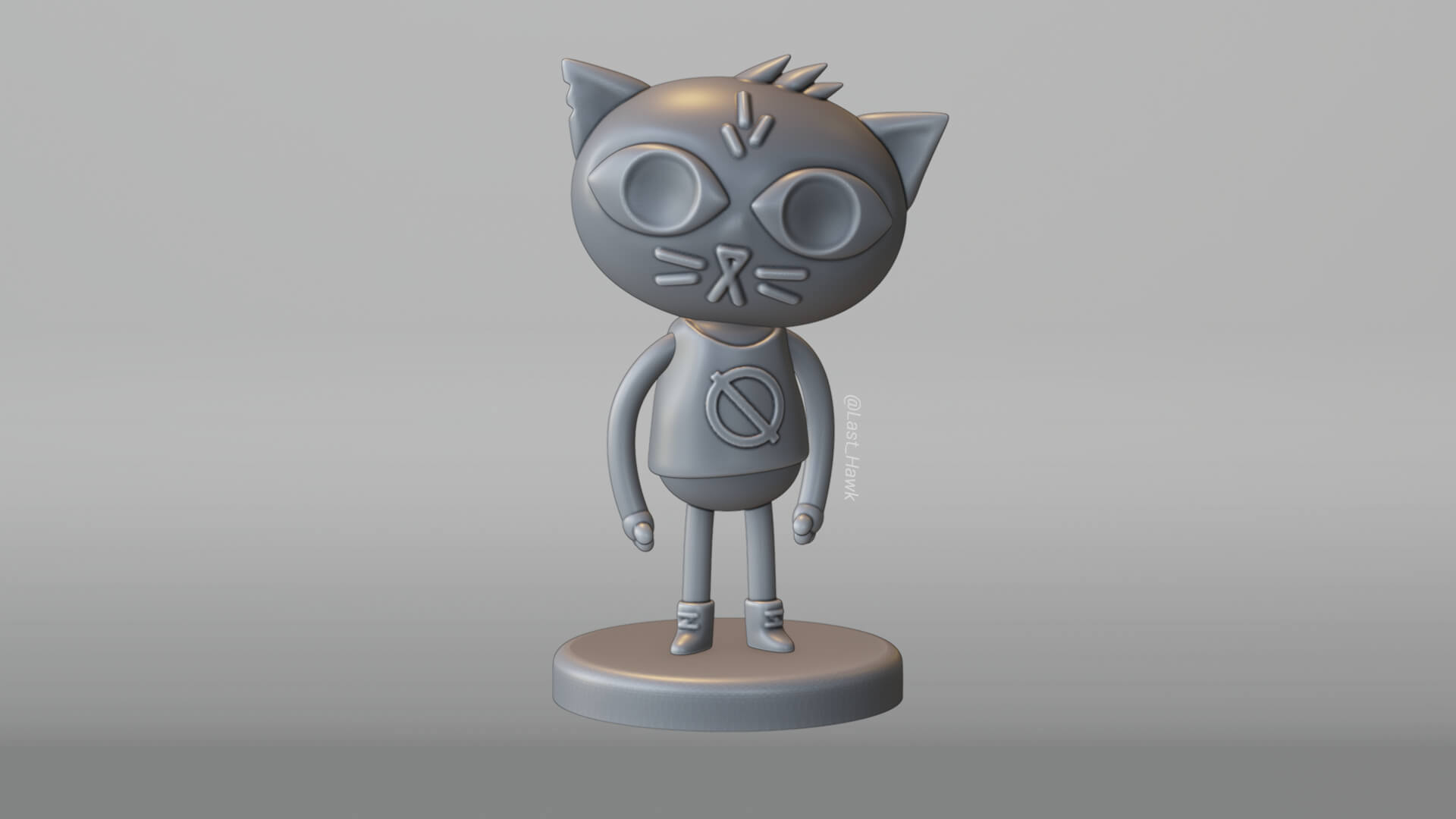 Mae Borowski Night in The Woods - 3D Model by Last_Hawk