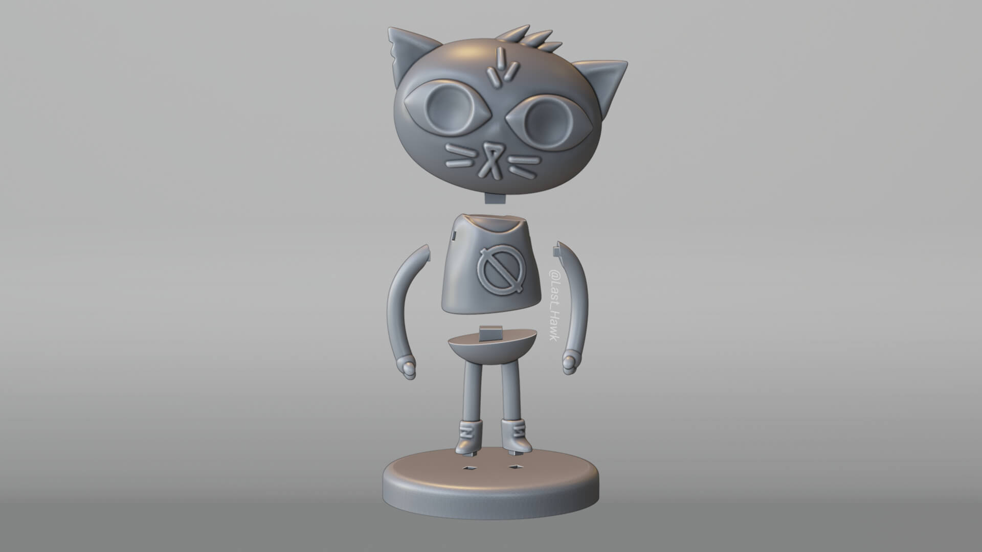 Mae Borowski Night in The Woods - 3D Model by Last_Hawk