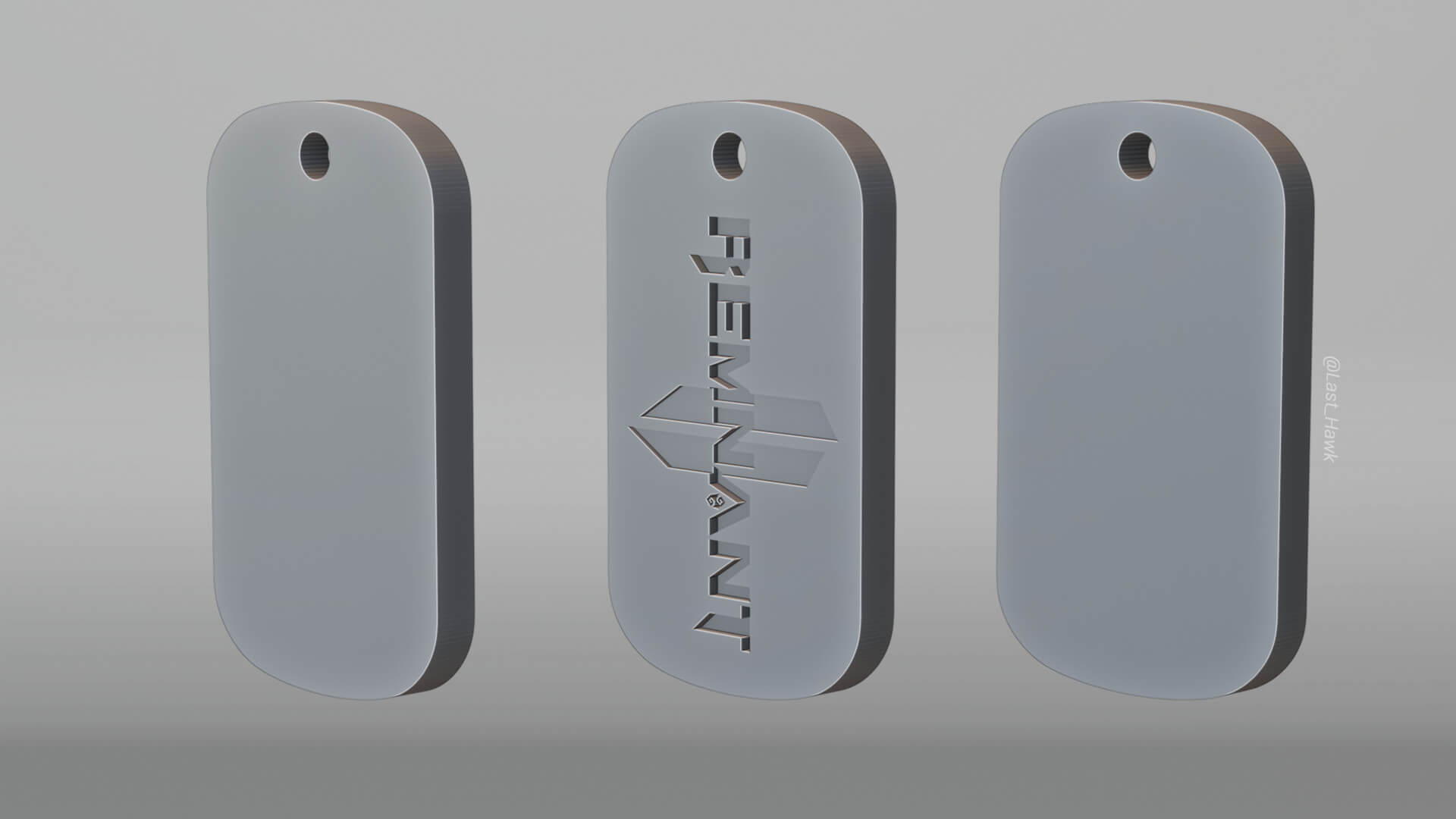 Remnant Dogtag - 3D Model by Last_Hawk