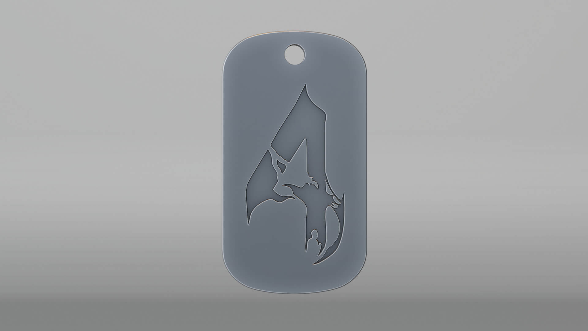 Resident Evil 4 Remake Dogtag - 3D Model by Last_Hawk