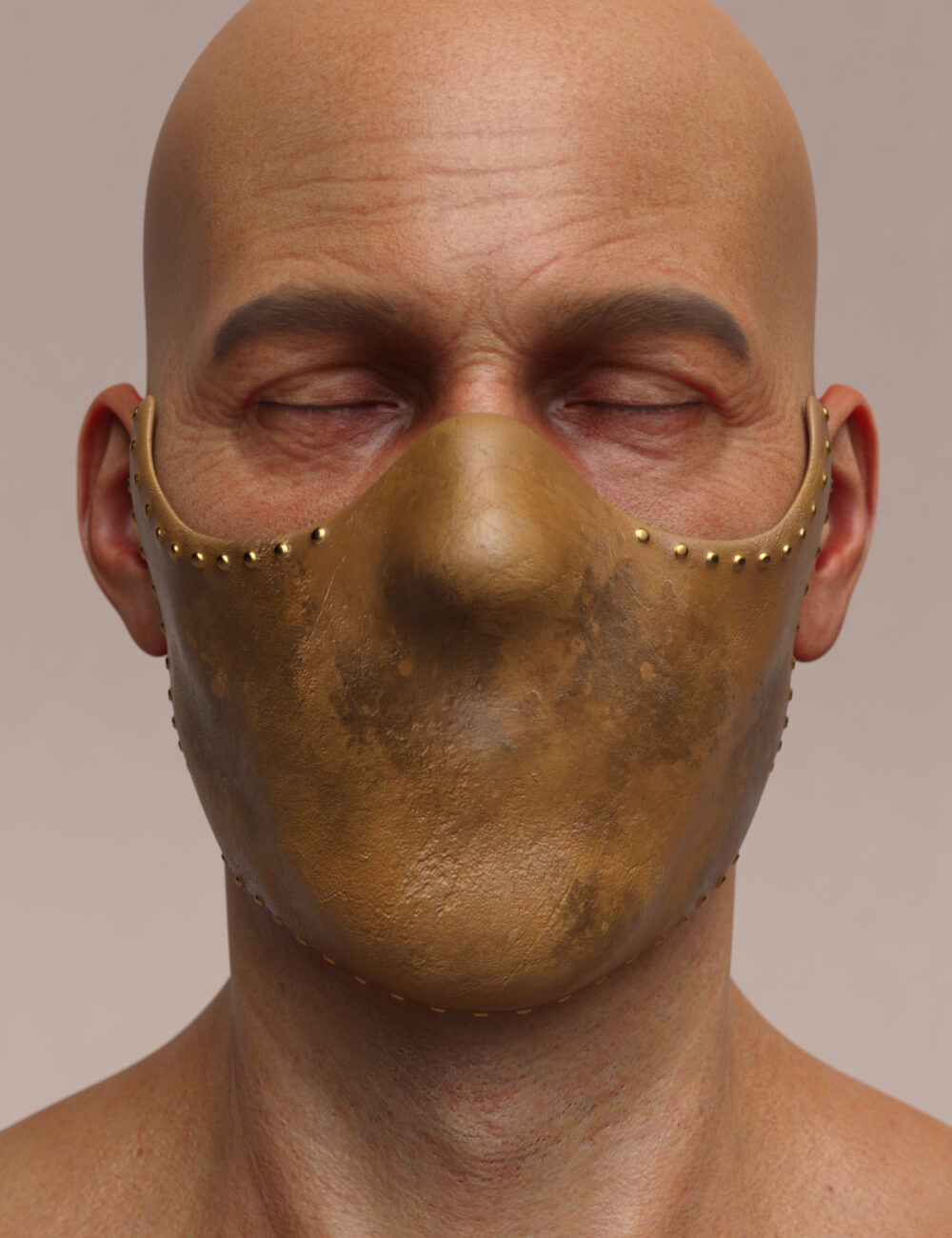 Li G8M Muzzle 01 for Genesis 8 Males - Free Daz Content by Laticis