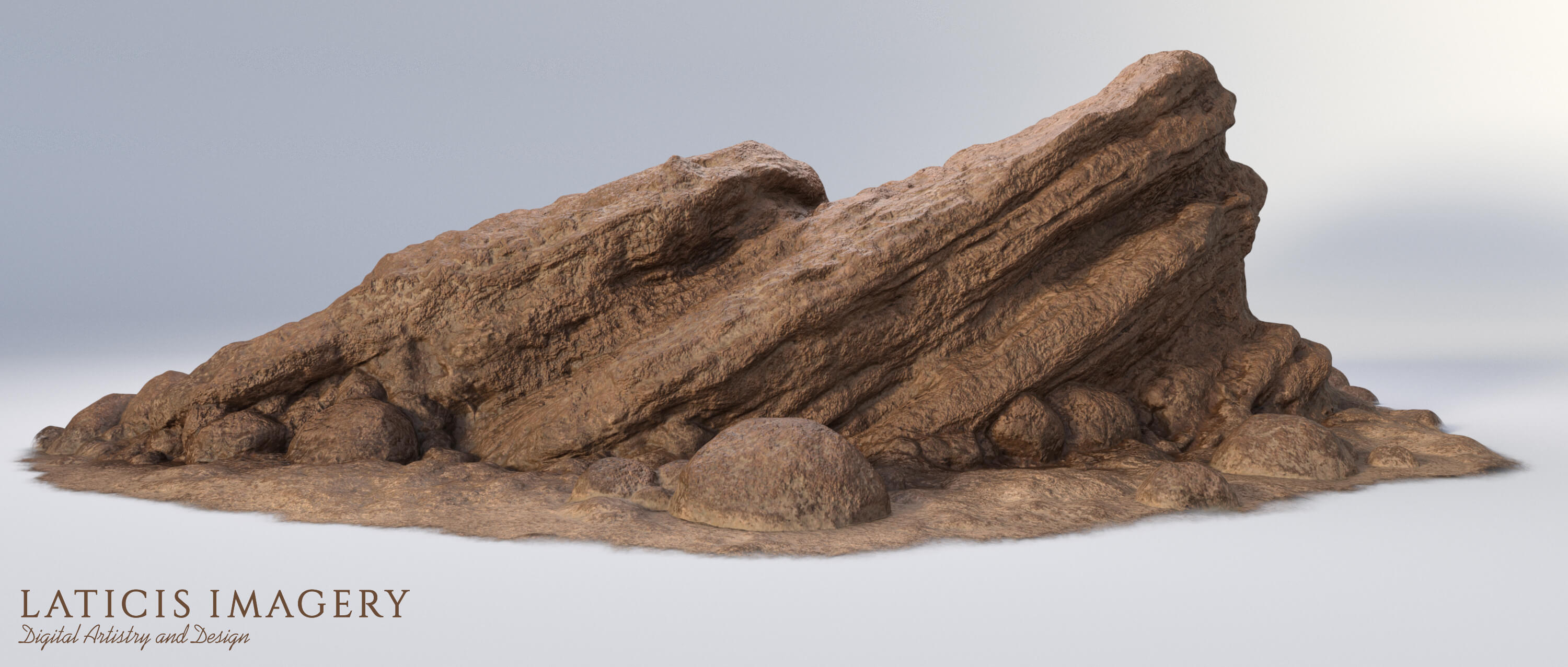 Li Gorn Like Rock - Free 3D Model by Laticis