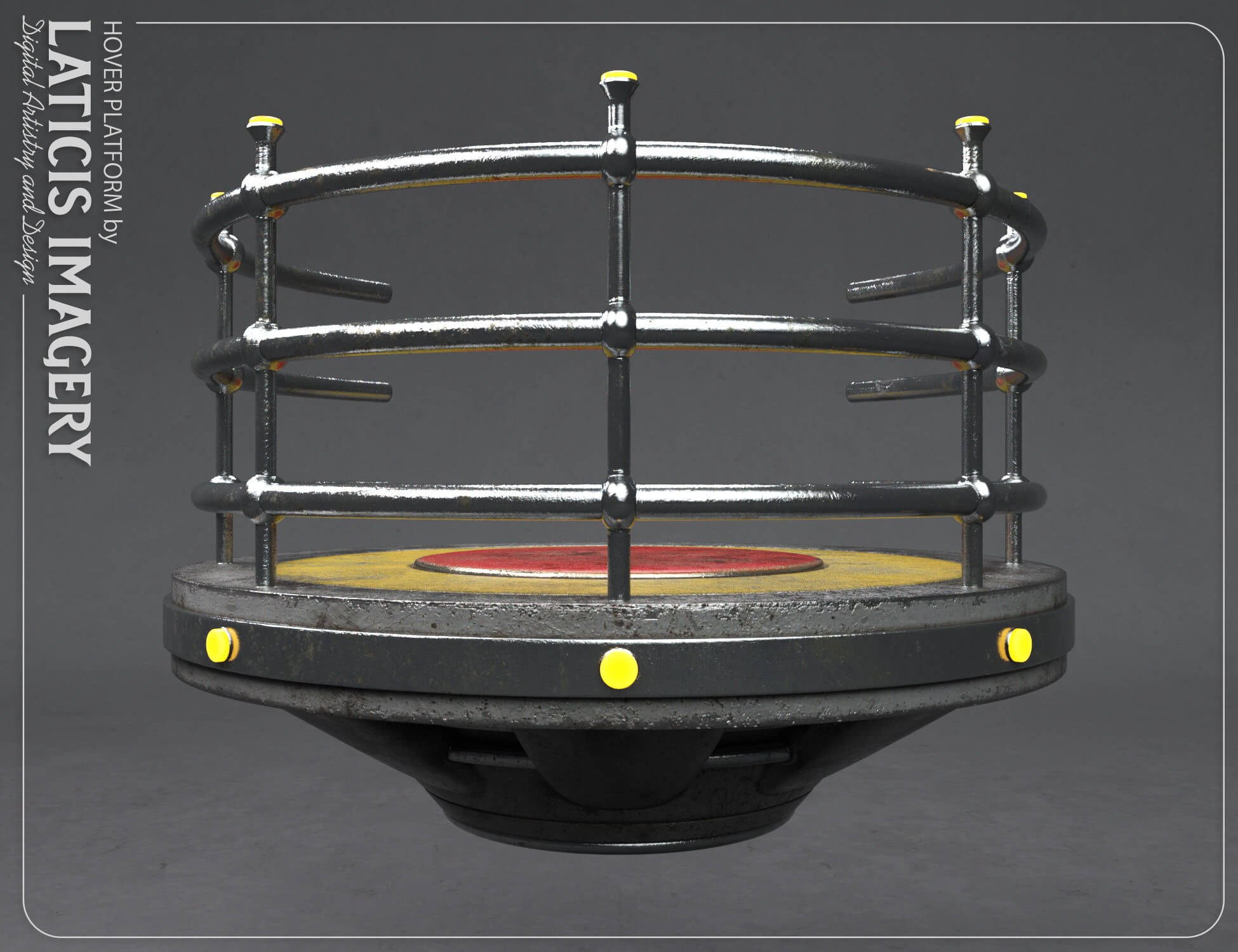 Li Hover Platform - 3D Model by Laticis