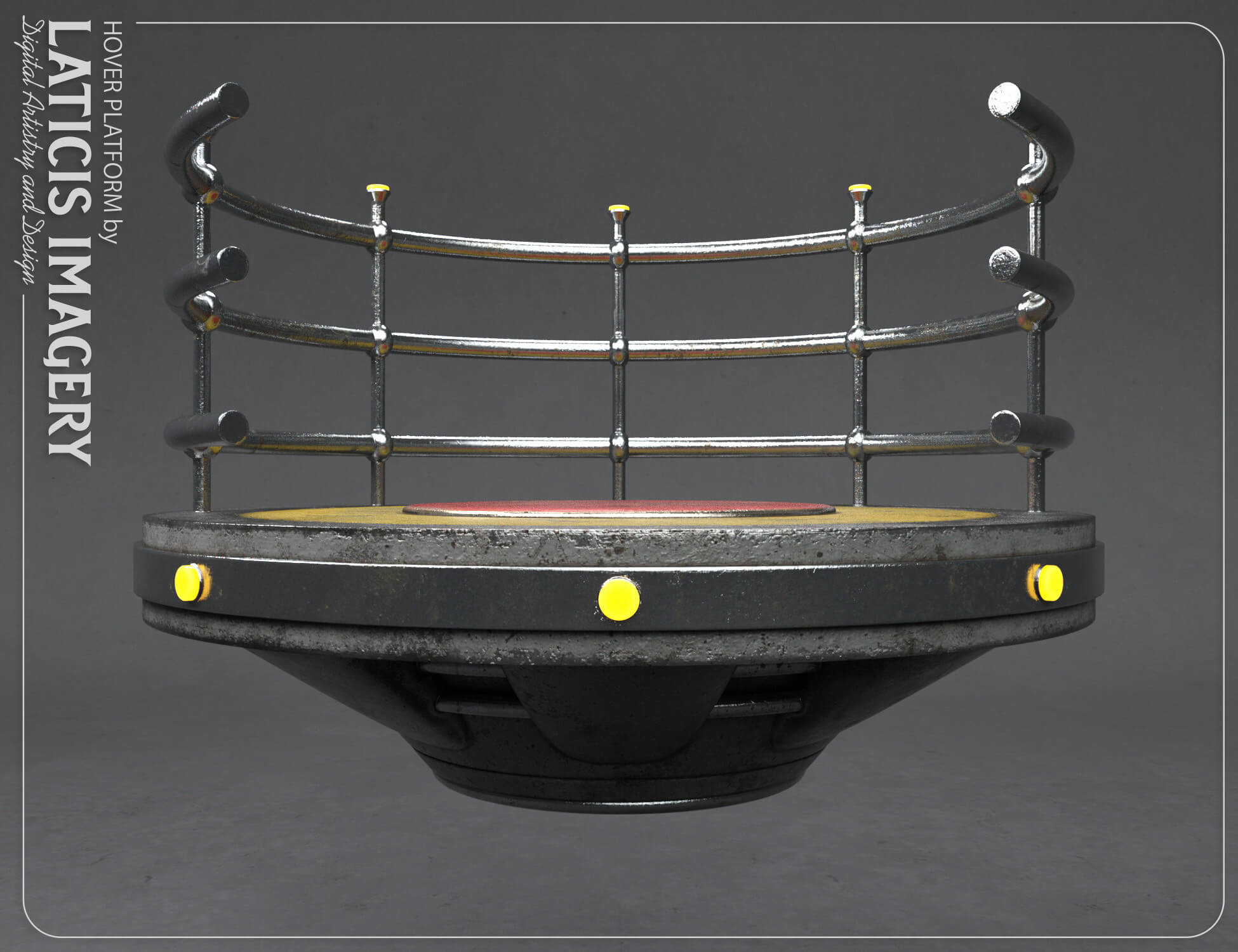 Li Hover Platform - 3D Model by Laticis