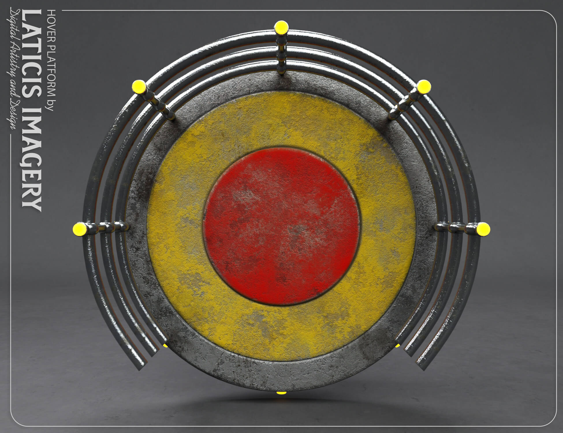 Li Hover Platform - 3D Model by Laticis