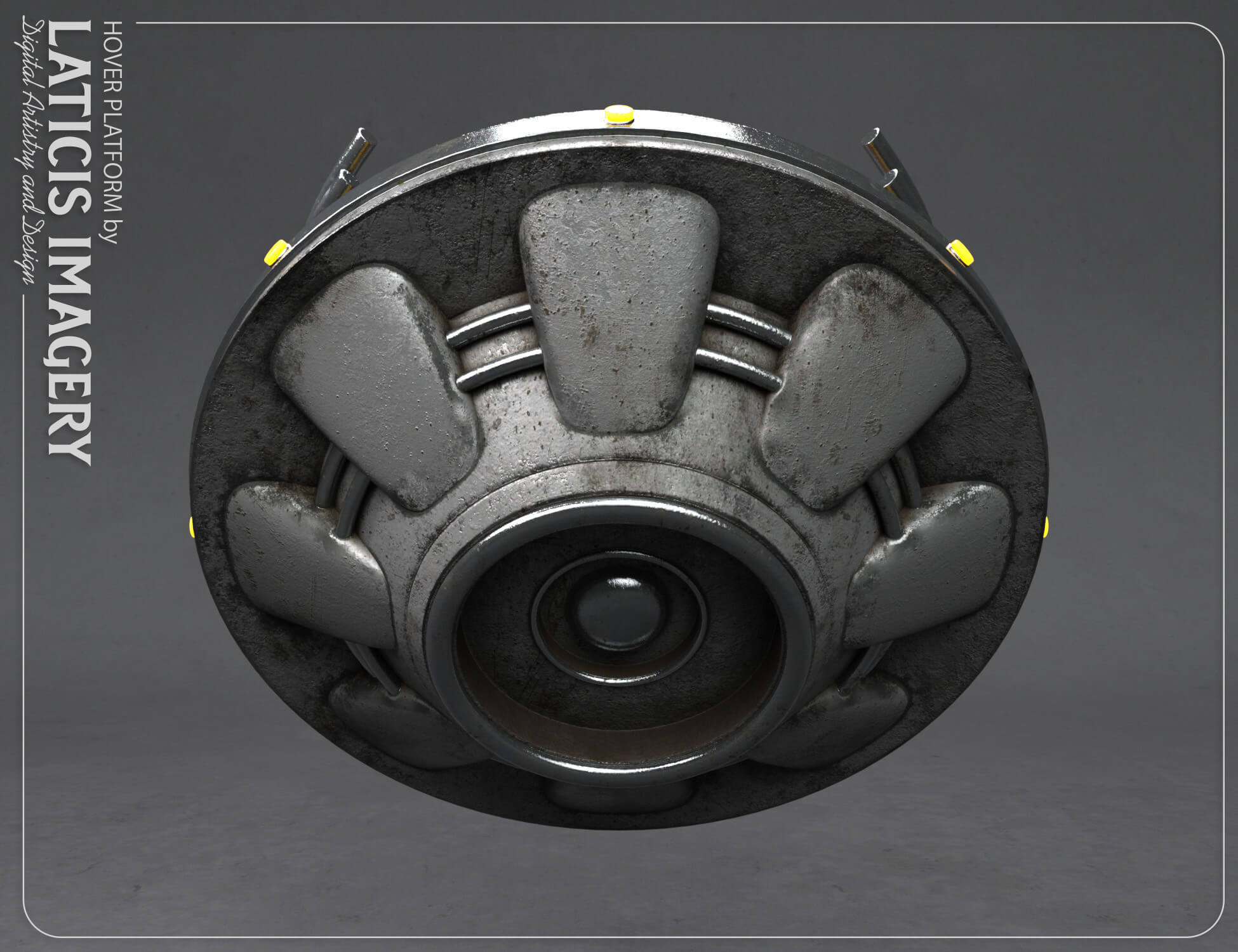 Li Hover Platform - Free Daz Content by Laticis